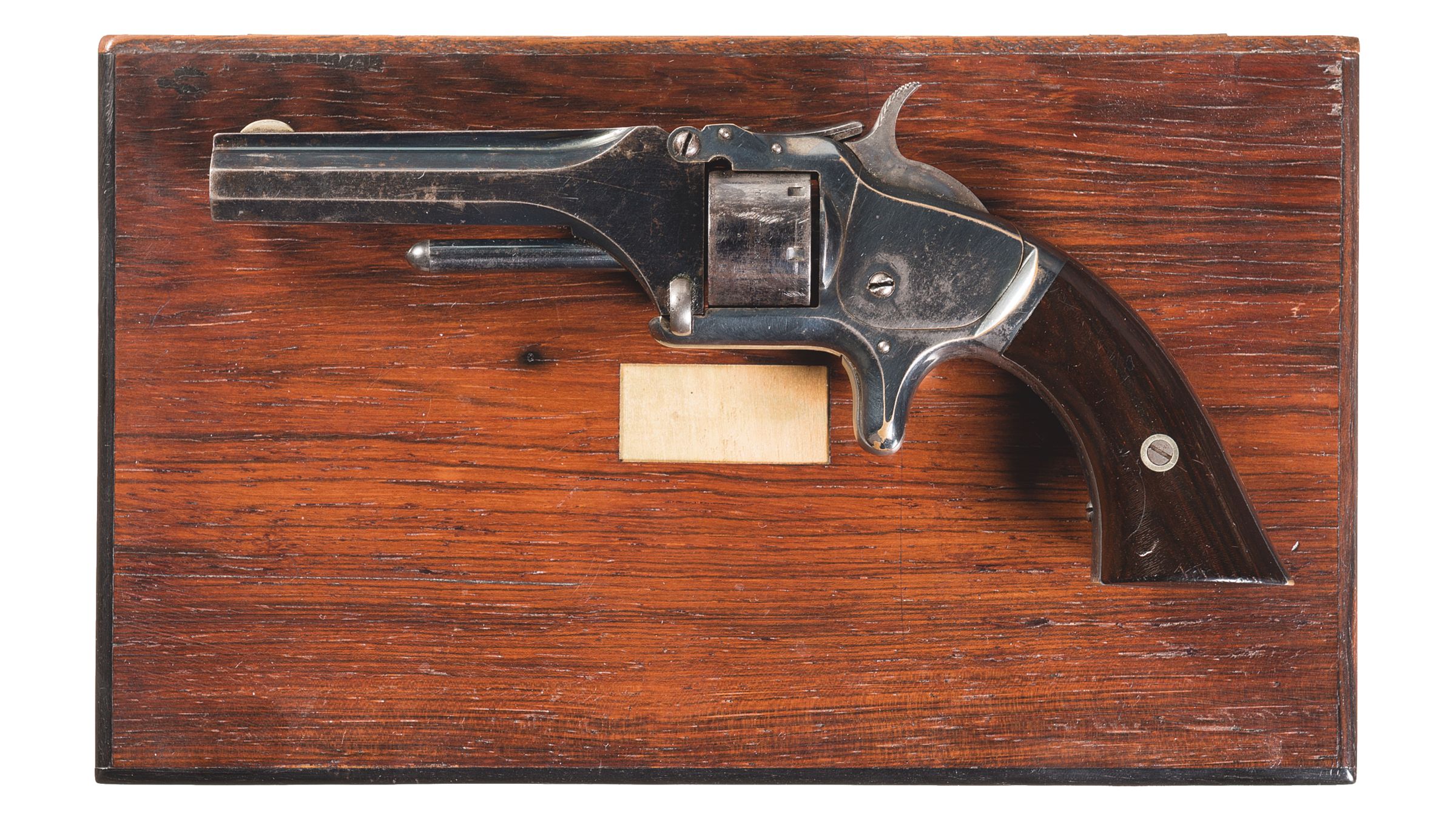 Smith & Wesson Model No. 1 2nd Issue Revolver with Inscription | Rock ...