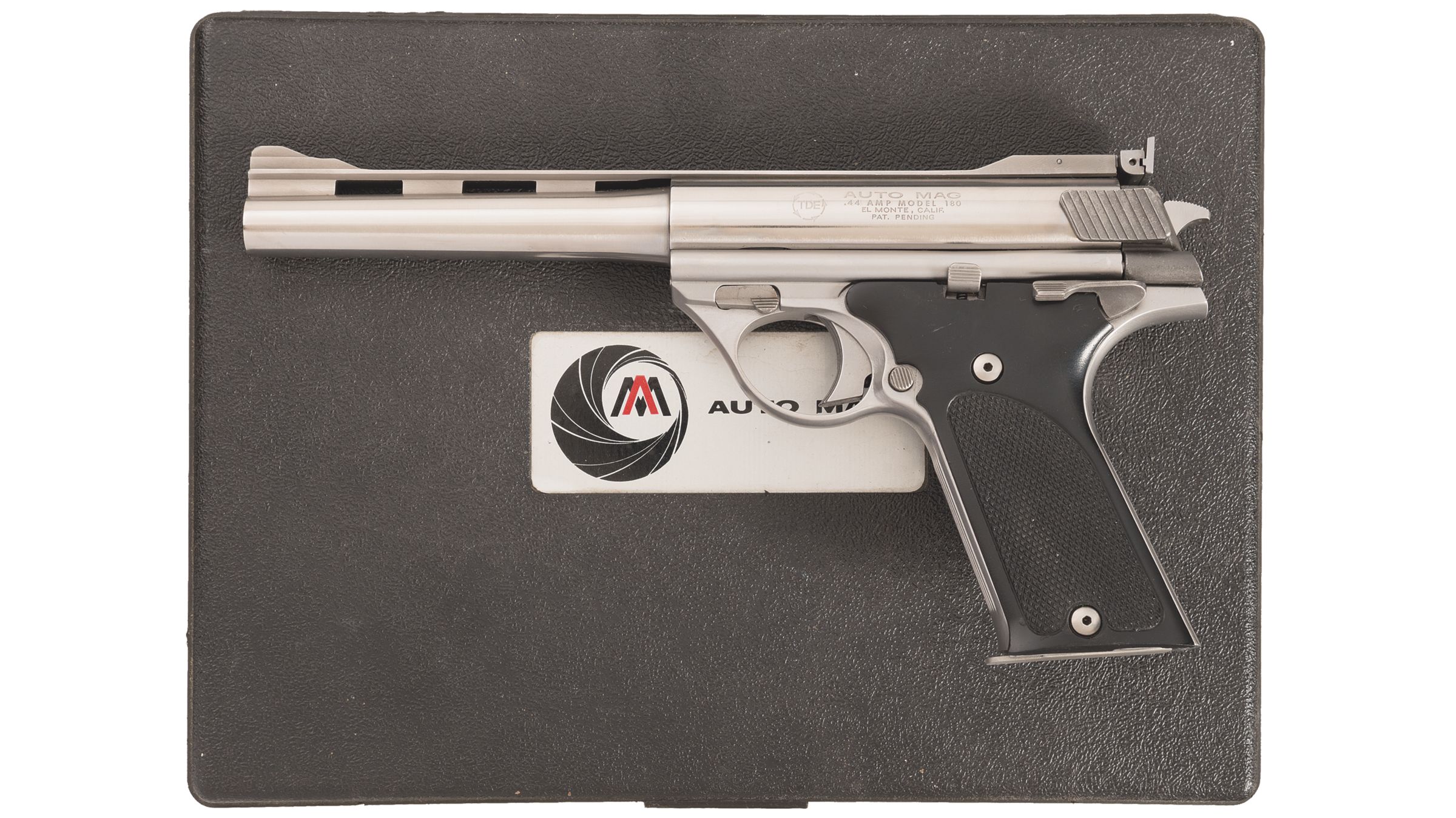 TDE-Auto Mag Model 180 Semi-Automatic Pistol with Case | Rock Island ...