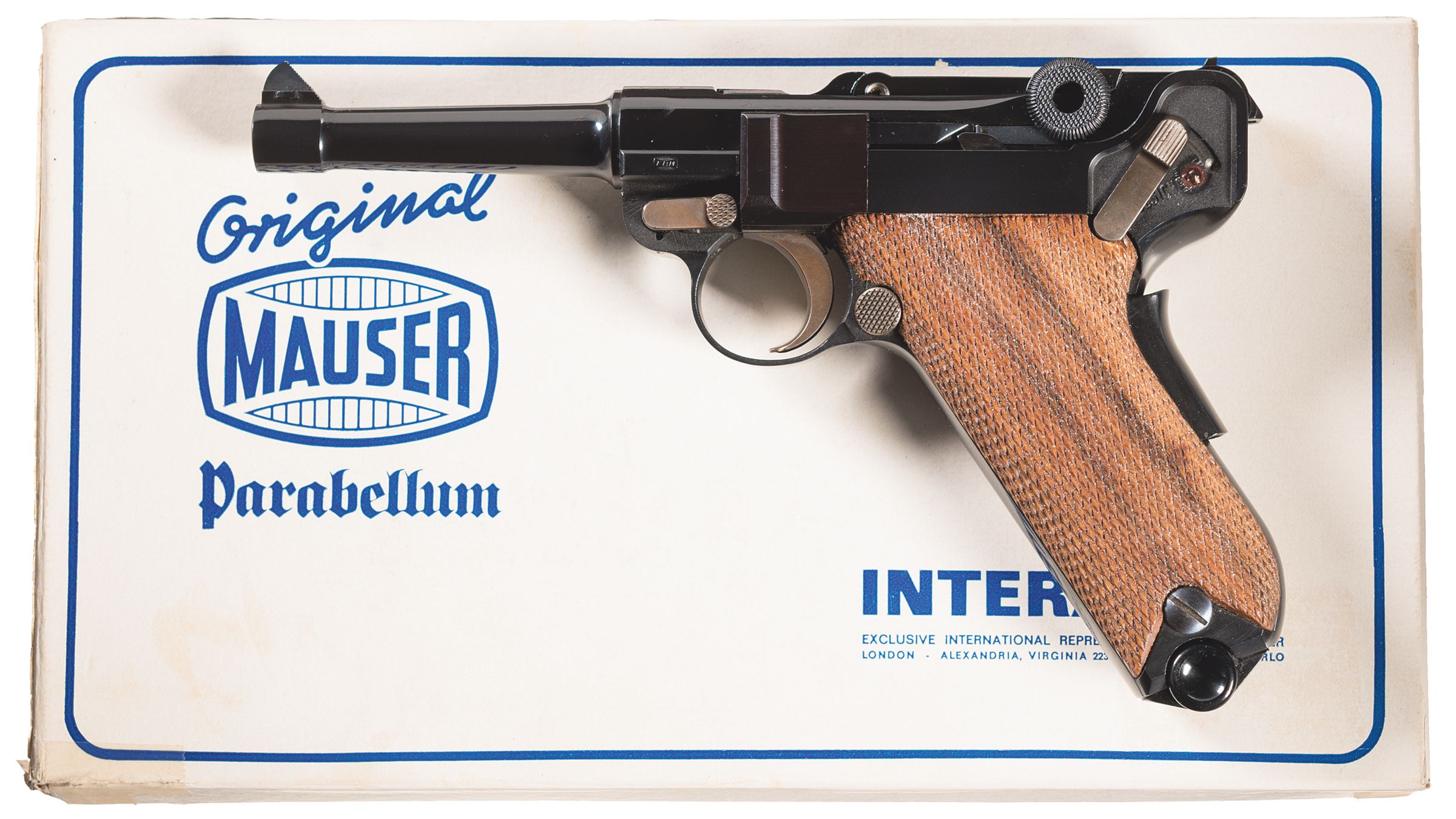 Mauser/Interarms Parabellum American Eagle Luger Pistol | Rock Island ...