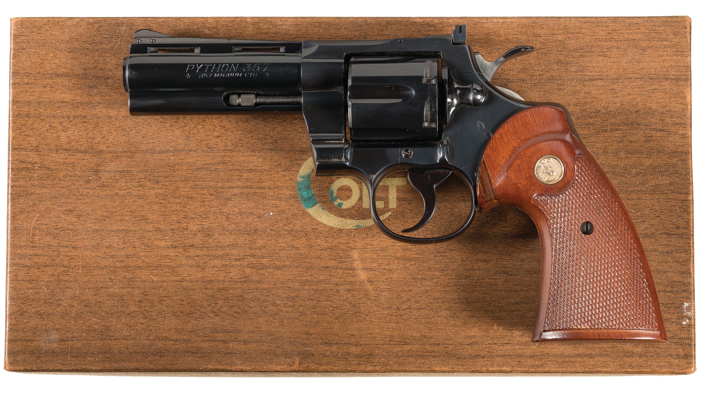 Colt Python Double Action Revolver with Box | Rock Island Auction