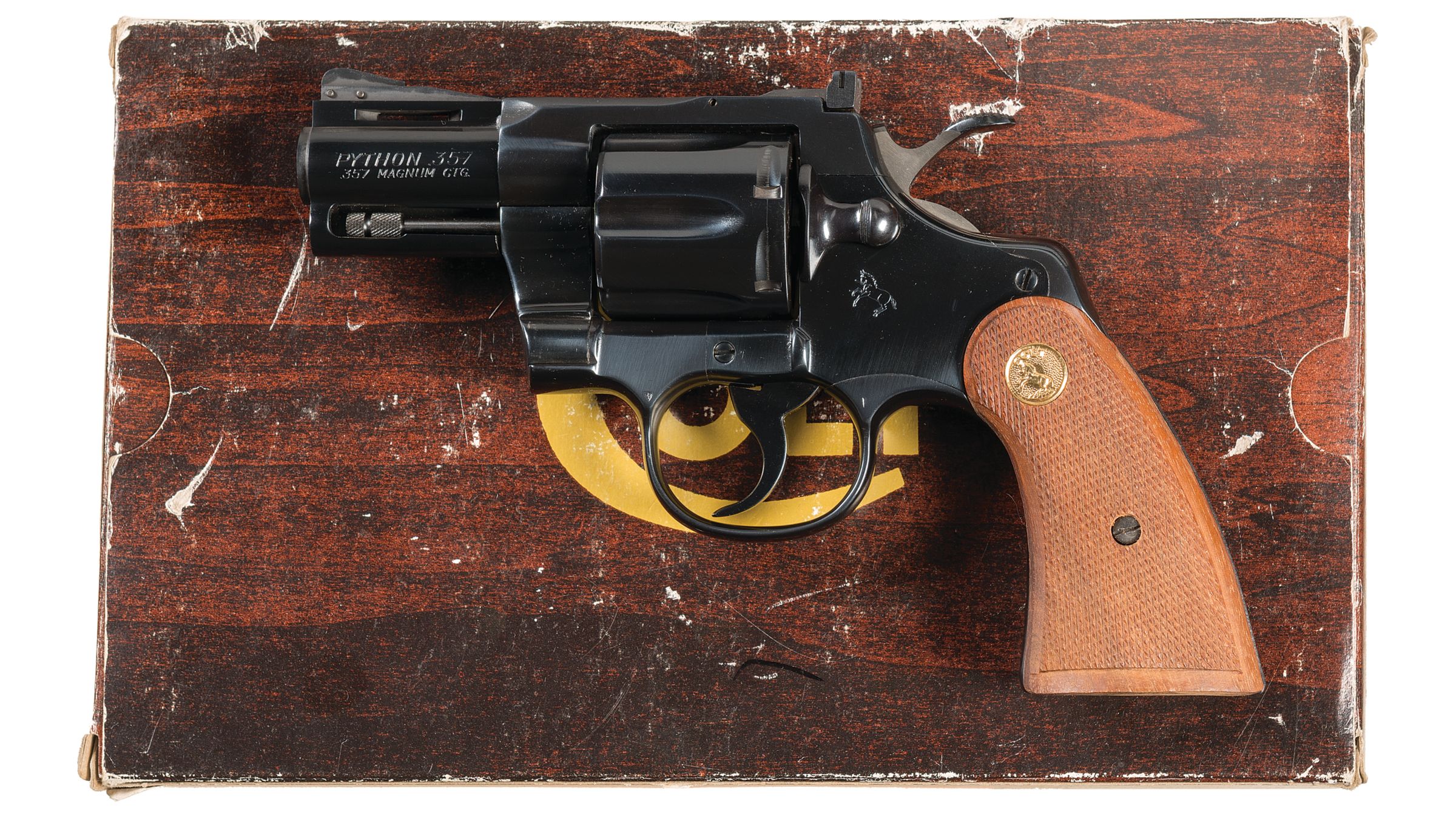 Colt Python Double Action Revolver with Desirable 2 1-2' Barrel | Rock ...