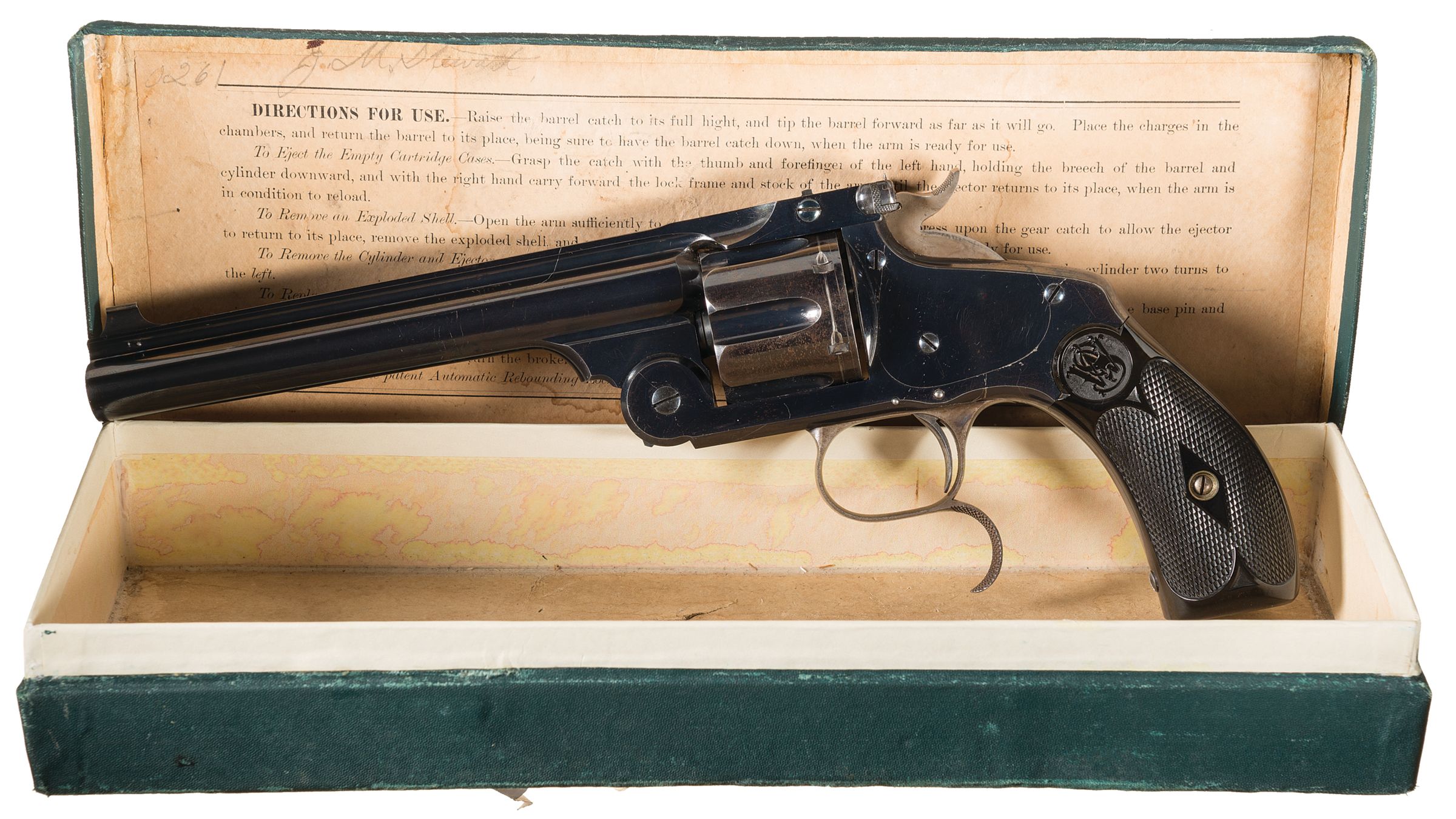 Special Order S&W New Model No. 3 Target Revolver, Letter | Rock Island ...