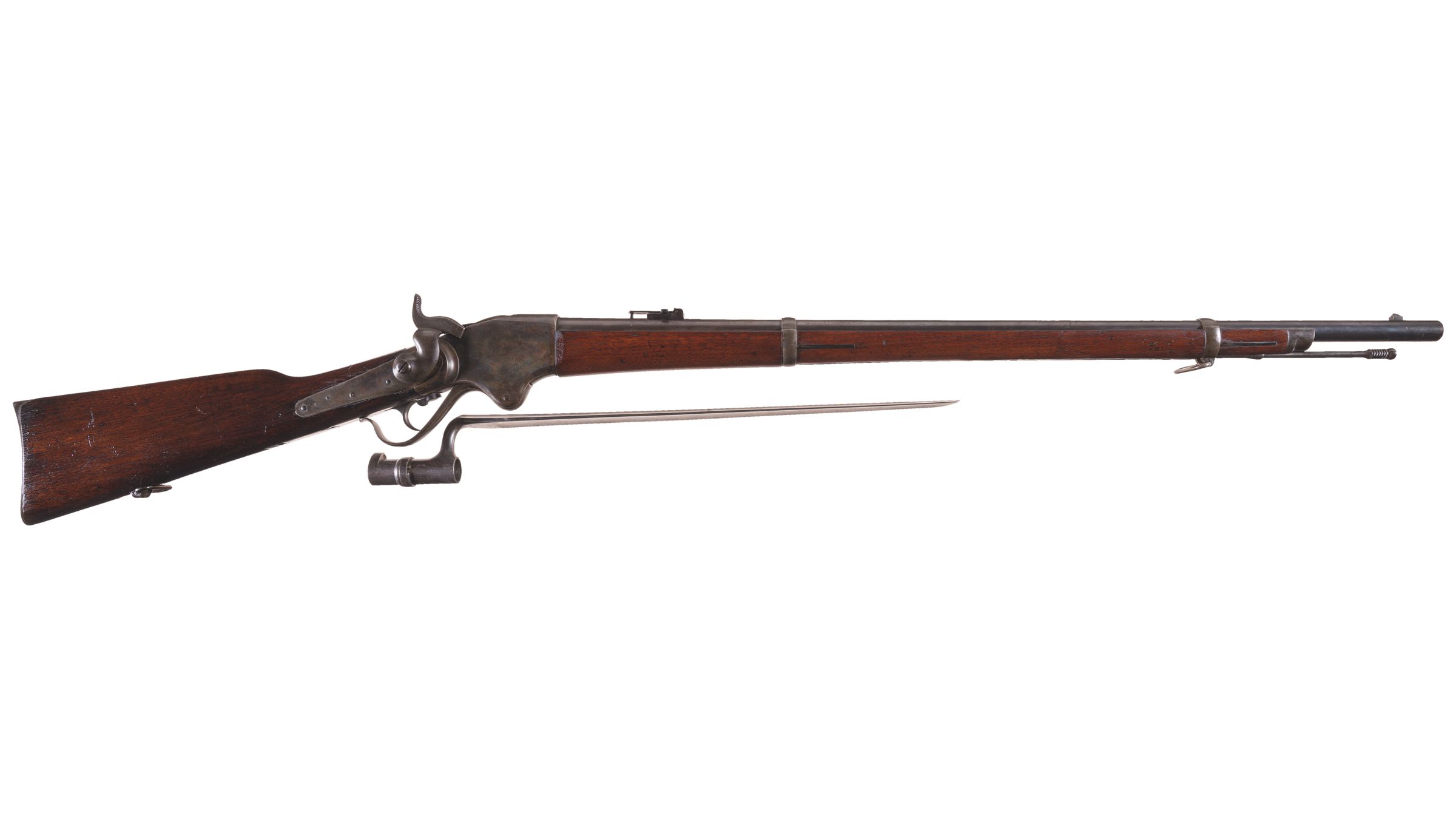 U.S. Springfield Infantry Rifle Conversion of a Burnside Spencer | Rock ...