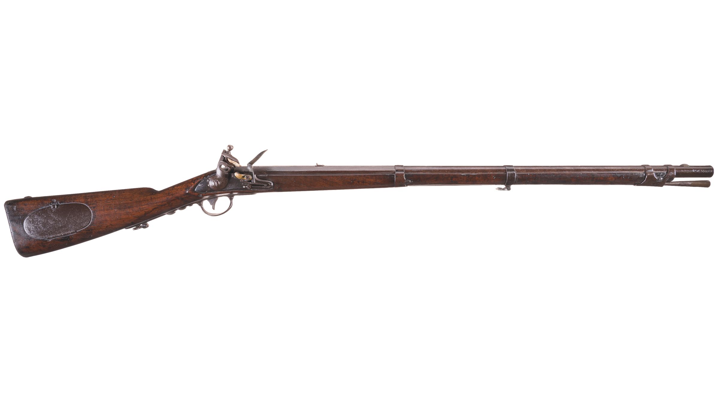 Robert Johnson U.S. Contract Model 1814 Flintlock Rifle | Rock Island ...