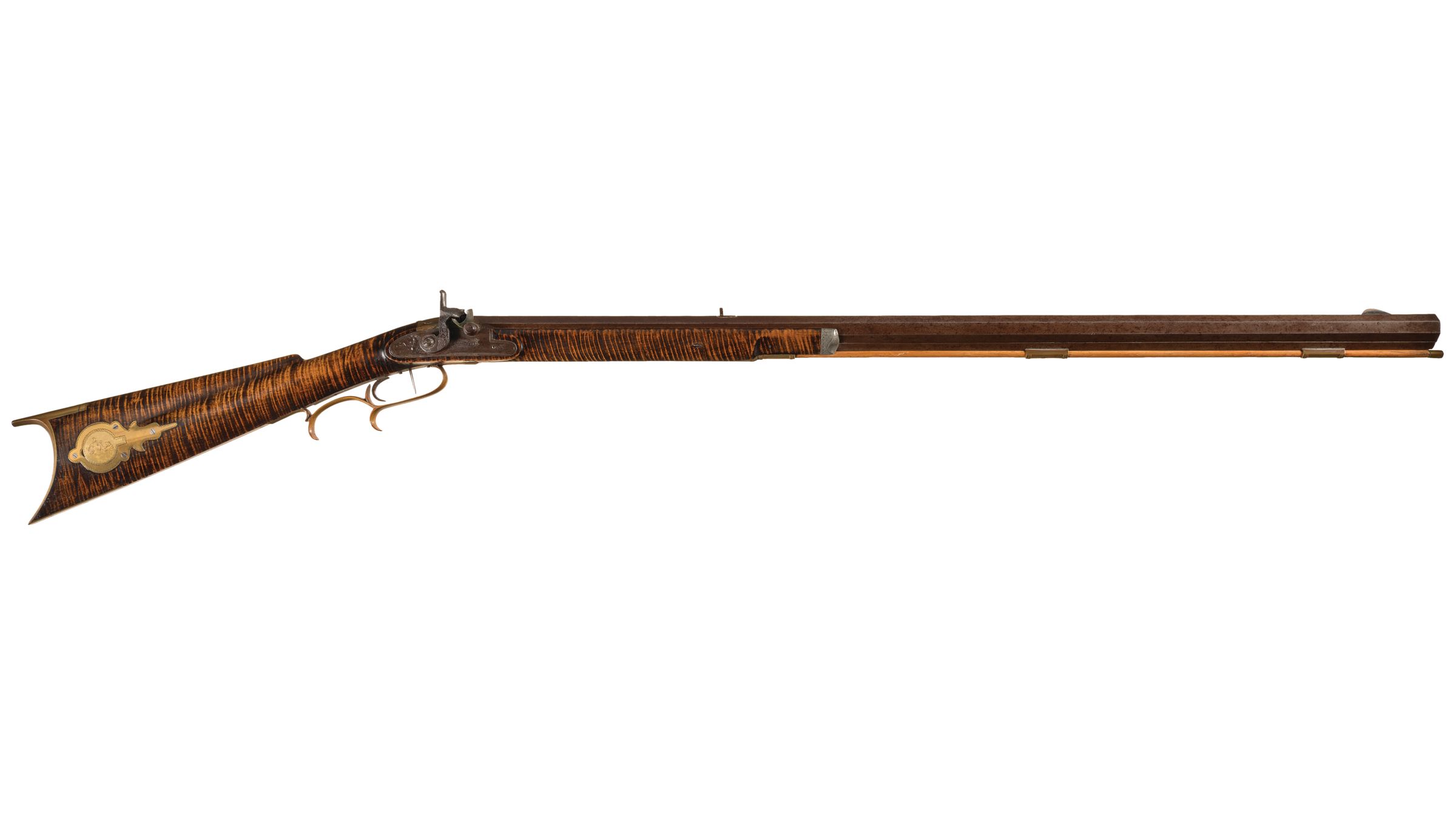 Vincent Marked Half-Stock Percussion 'Squirrel Rifle' | Rock Island Auction