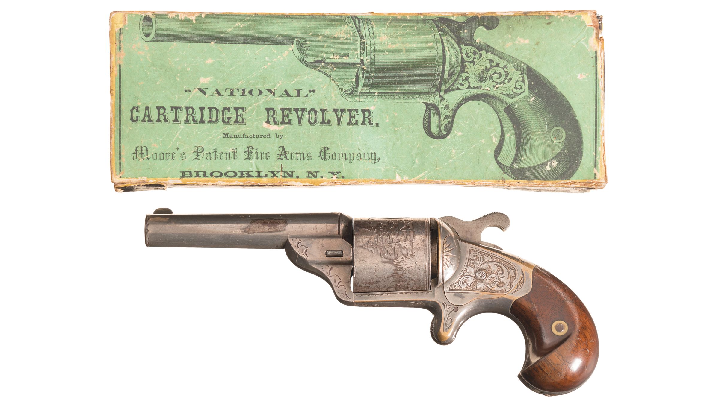 Moore's Patent Firearms Front Loading Revolver | Rock Island Auction