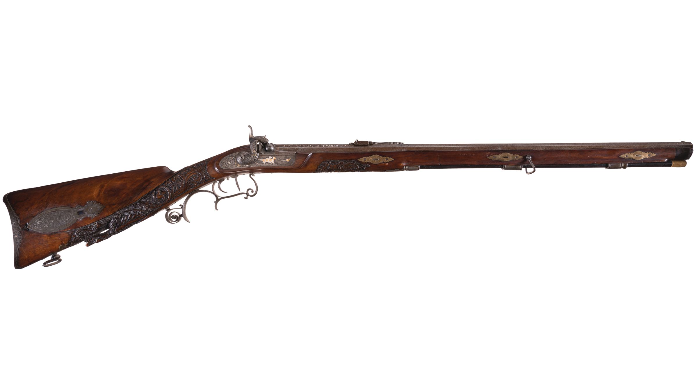 B.N. Parisis Percussion Jaeger Rifle | Rock Island Auction