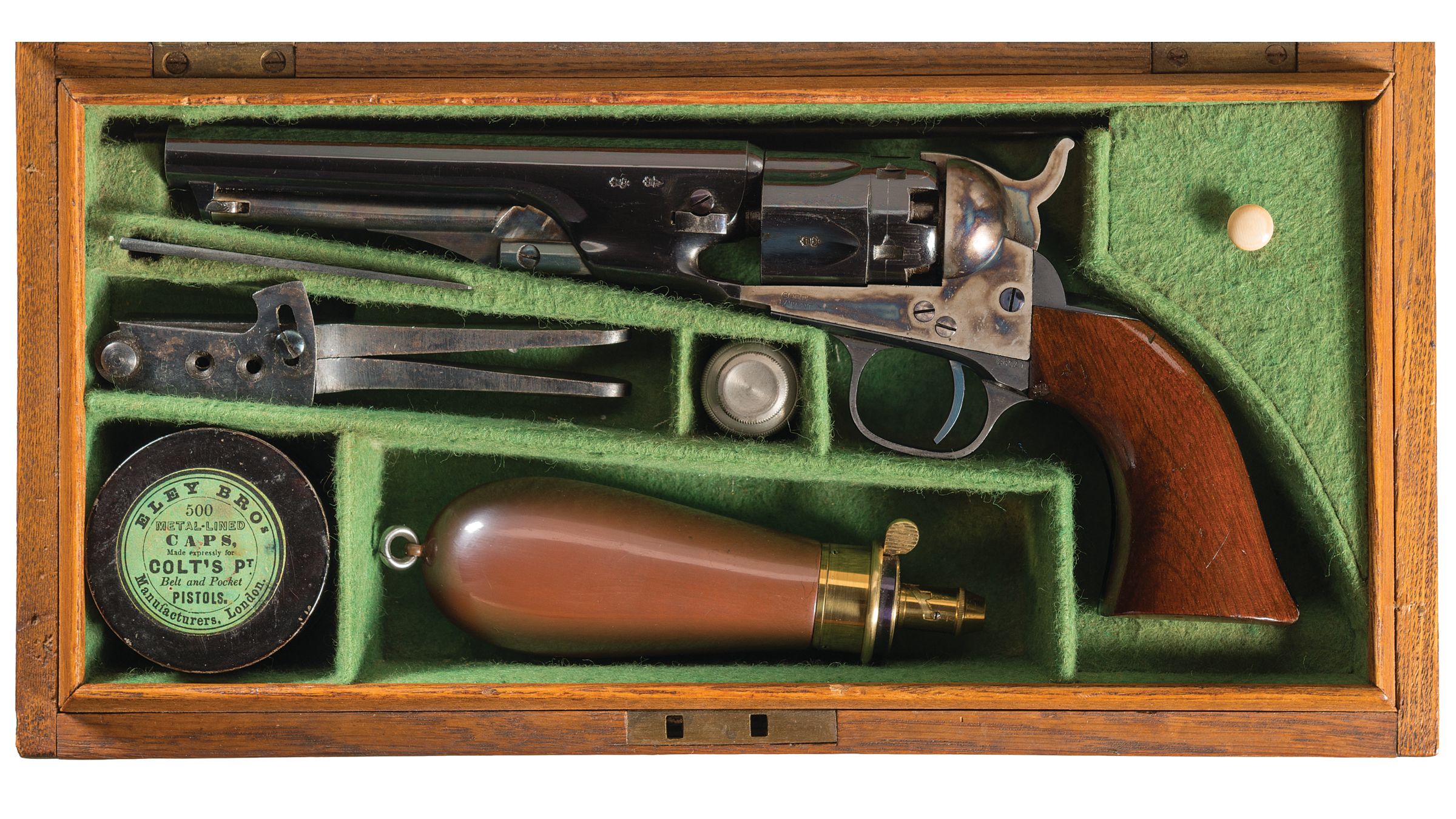Cased Colt Model 1862 Police Revolver | Rock Island Auction