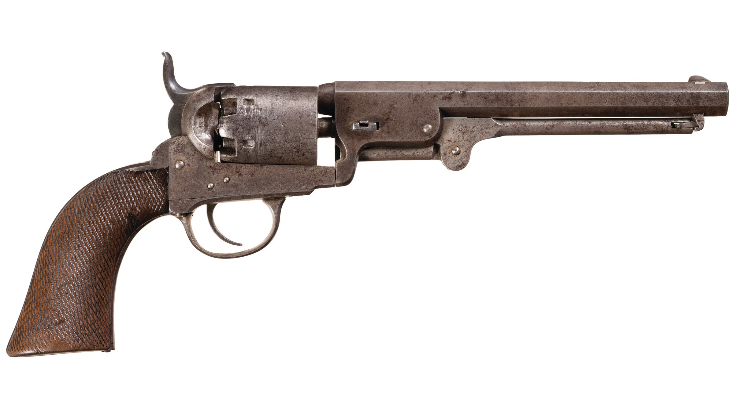 N. Gillon 'Colt Brevete' Model 1851 Navy Pattern Revolver | Rock Island ...