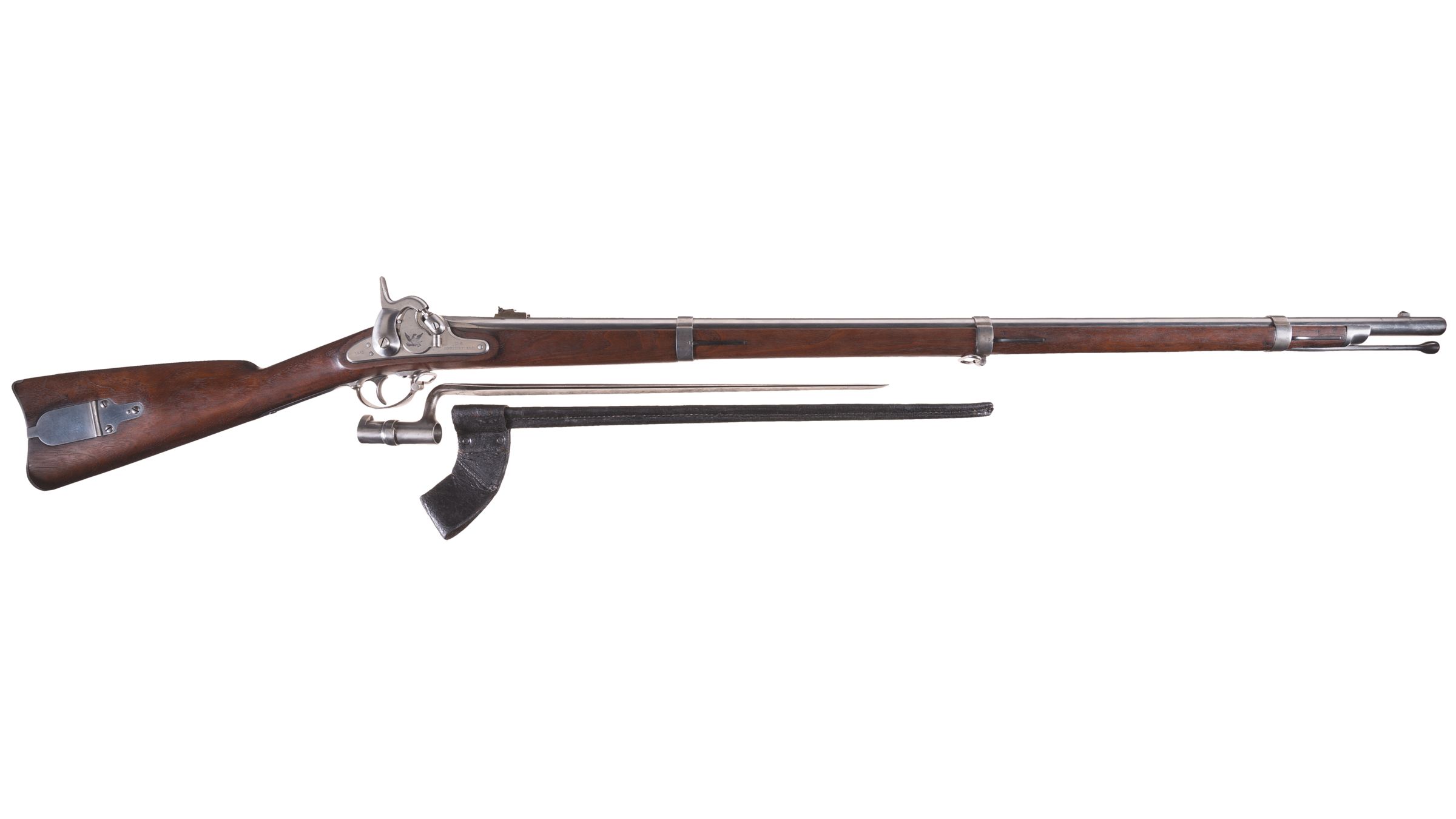 U.S. Springfield Model 1855 Percussion Rifle-Musket | Rock Island Auction