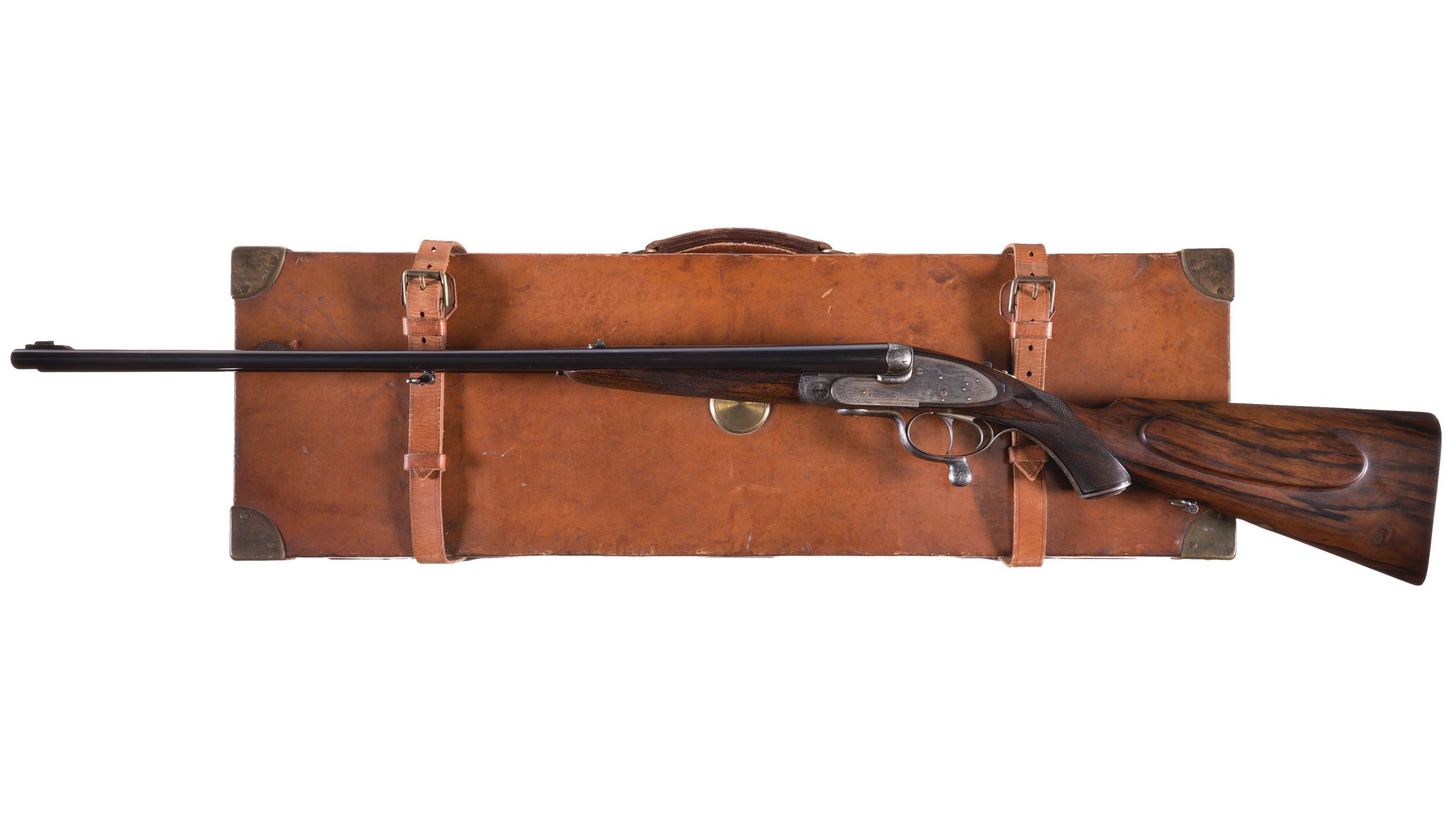 Engraved Purdey & Sons Sidelock Hammerless Double Barrel Rifle | Rock ...