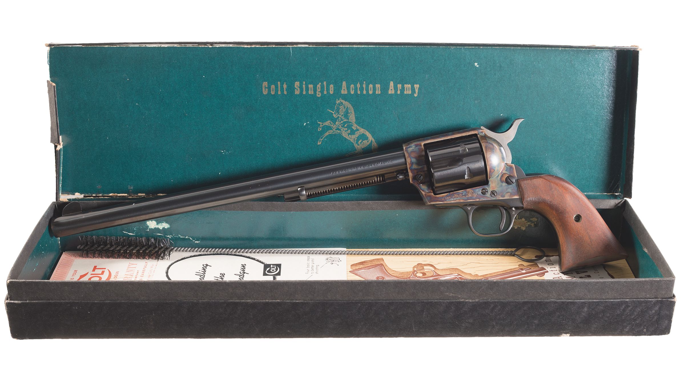 General LeMay's Colt Buntline Special Revolver, Box, Holsters | Rock ...