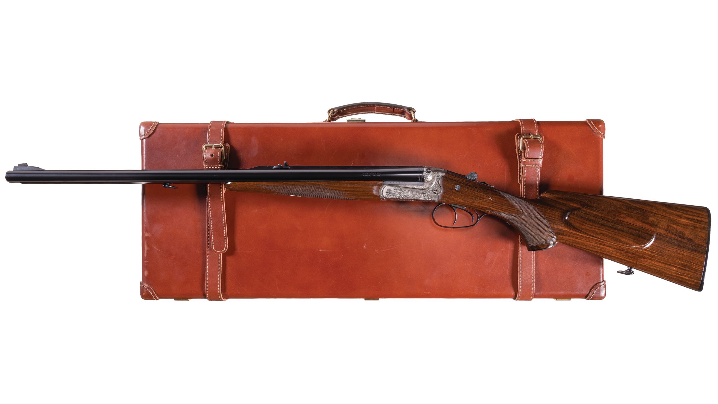 Factory Engraved 416 Rigby Merkel 140 Safari Double Rifle | Rock Island ...