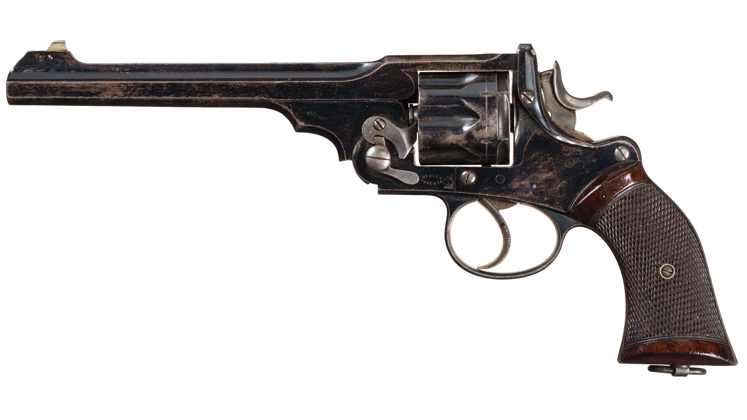 Webley 'WG' Target Model 1893 Double Action Revolver | Rock Island Auction