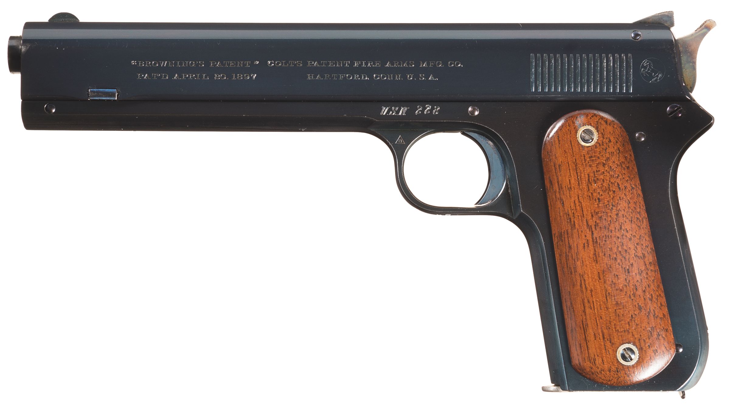 Colt Model 1900 'Sight Safety' Model Semi-Automatic Pistol | Rock ...