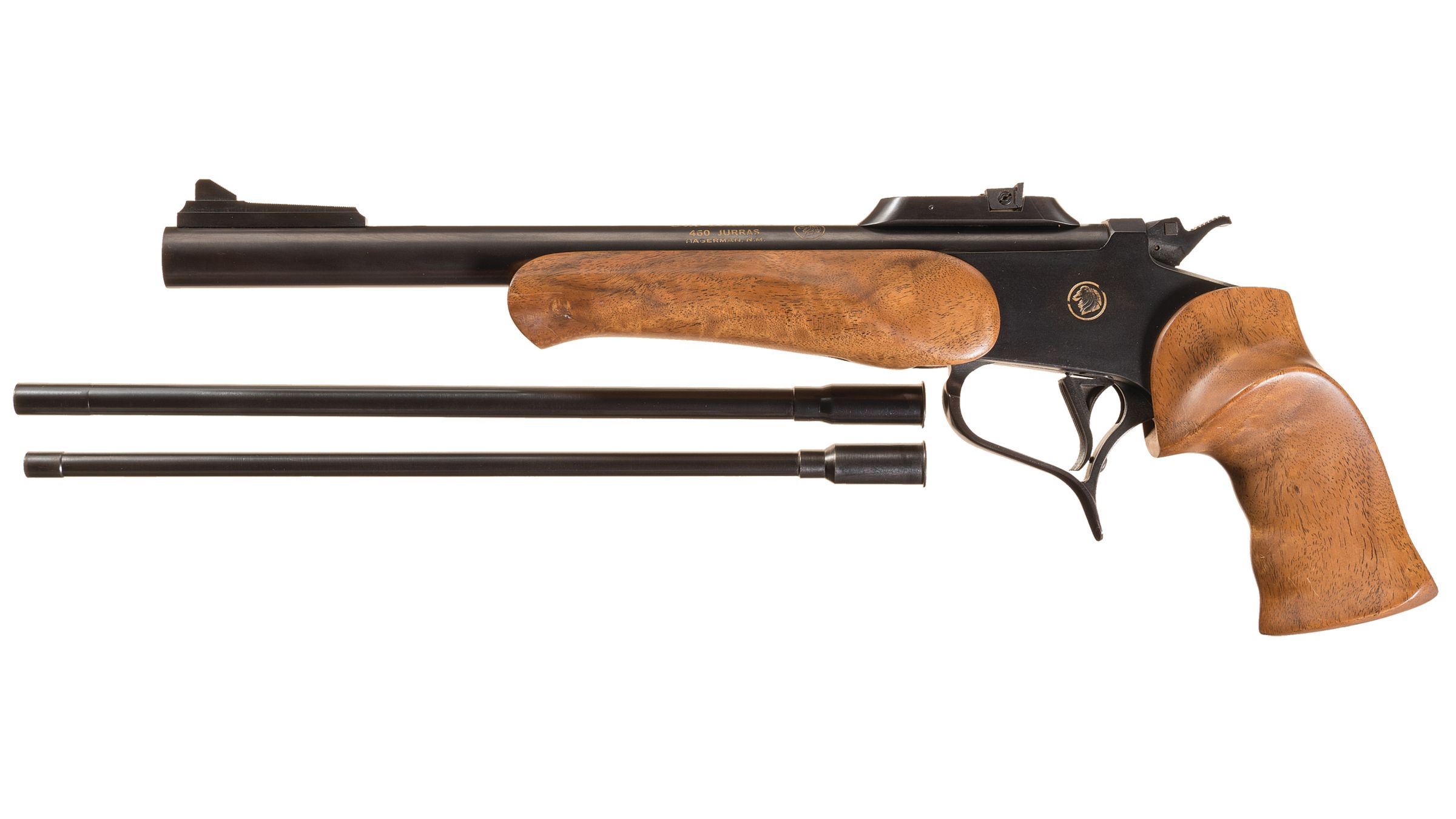 Scarce Lee Jurras Howdah Single Shot Pistol in .460 Jurras | Rock ...