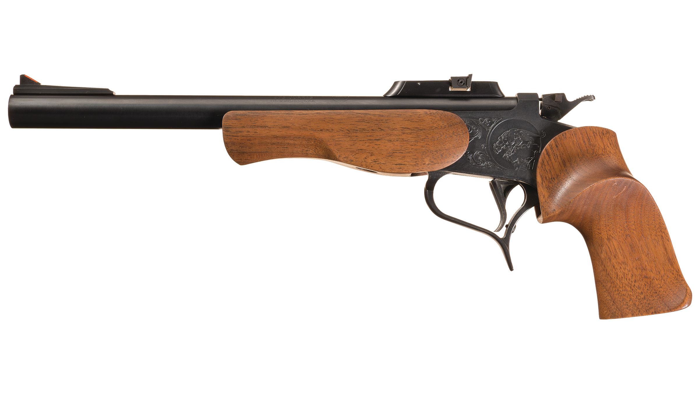 Scarce Lee Jurras Howdah Single Shot Pistol in .375 Jurras | Rock ...