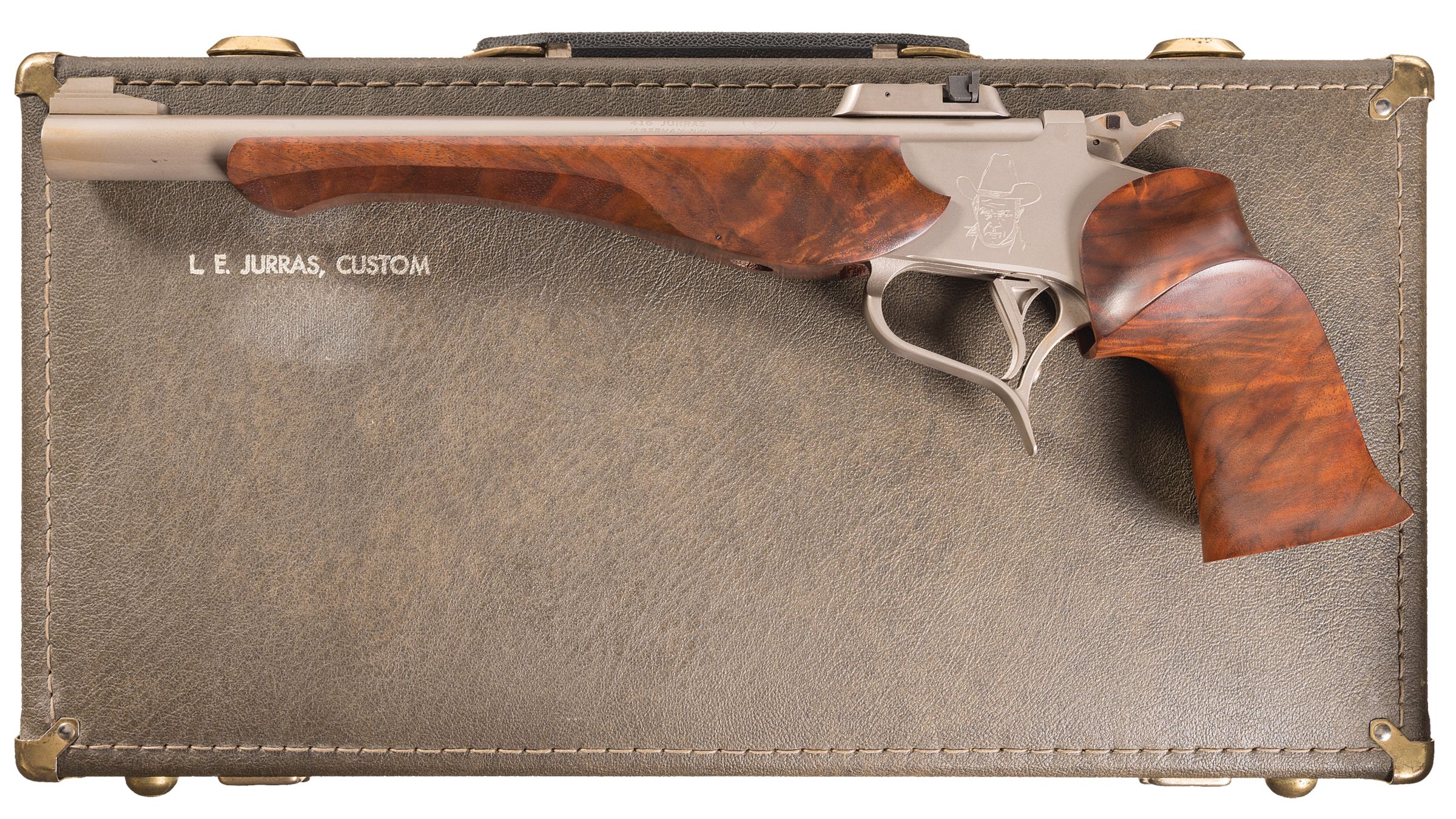 Cased and Documented JURRAS Serial Numbered Lee Jurras Pistol | Rock ...
