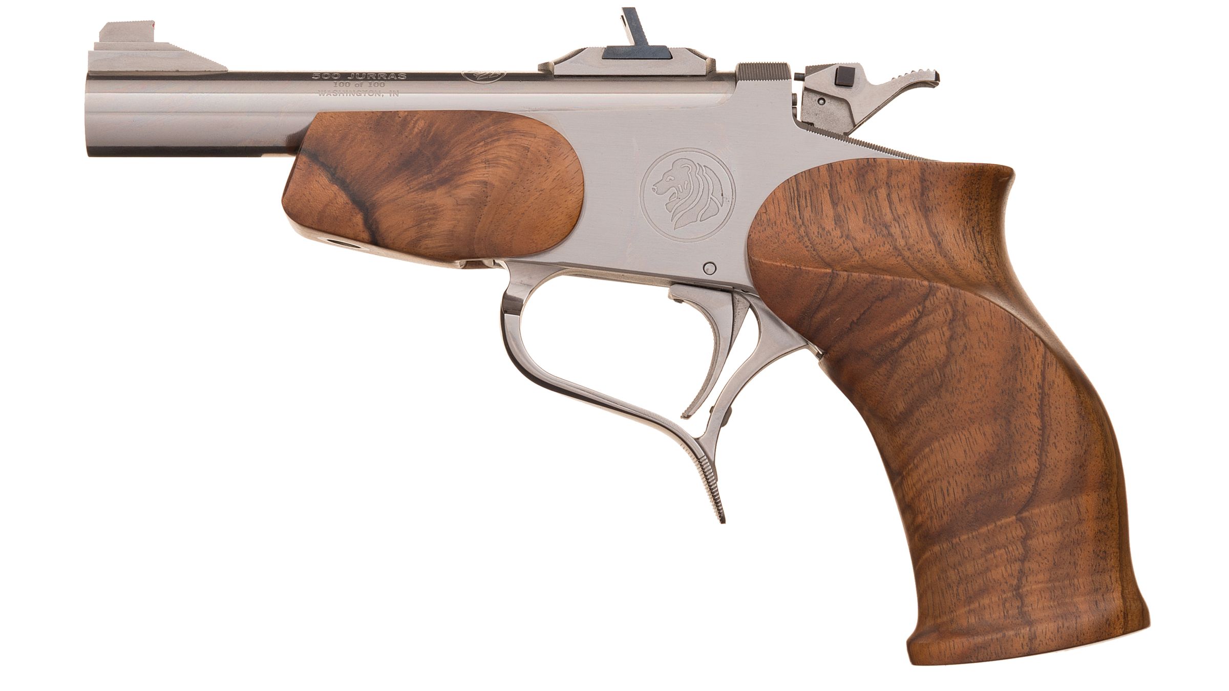 Scarce Lee Jurras Howdah Single Shot Pistol in .500 Jurras | Rock ...