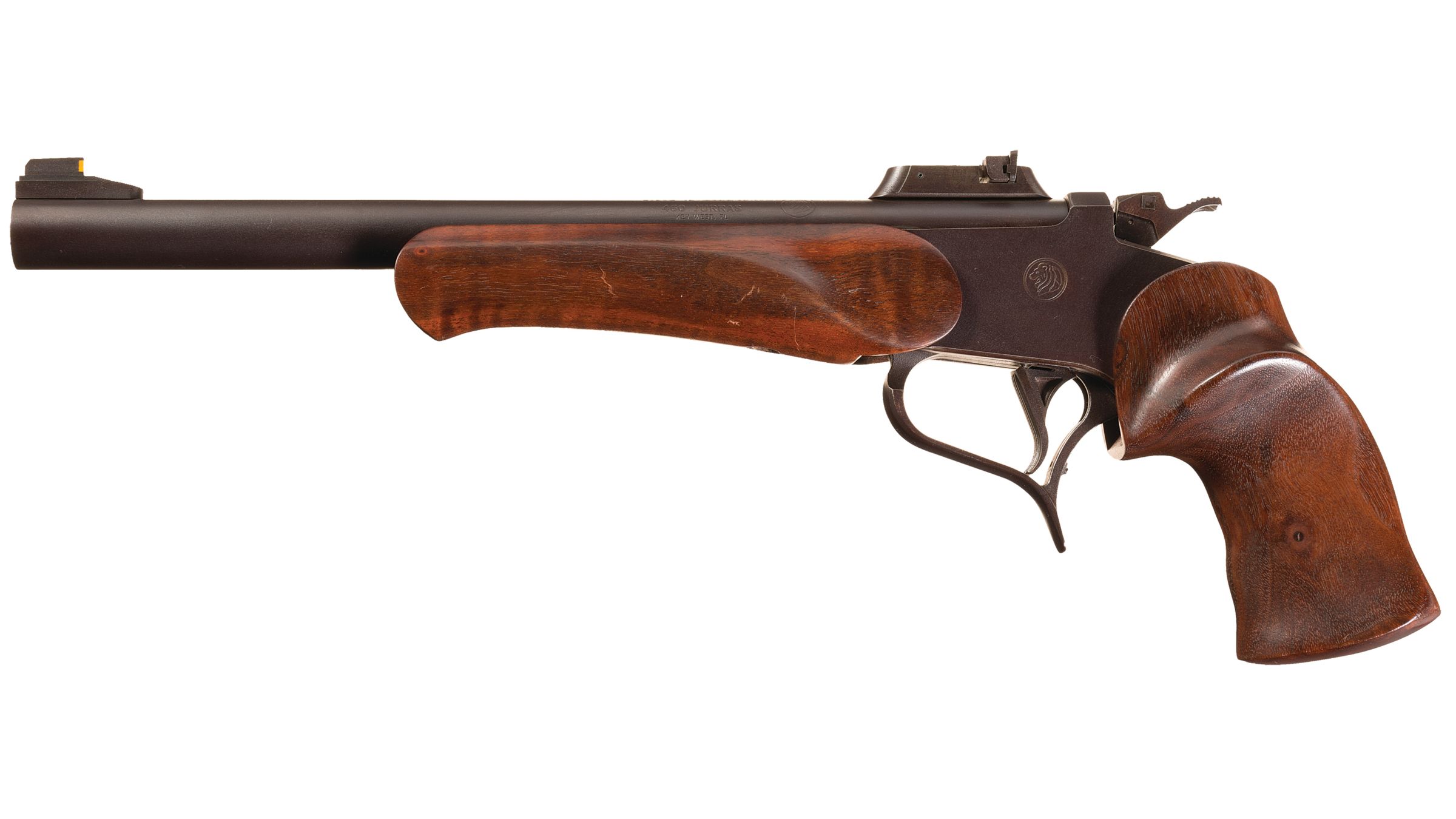 Scarce Lee Jurras Howdah Single Shot Pistol in .460 Jurras | Rock ...