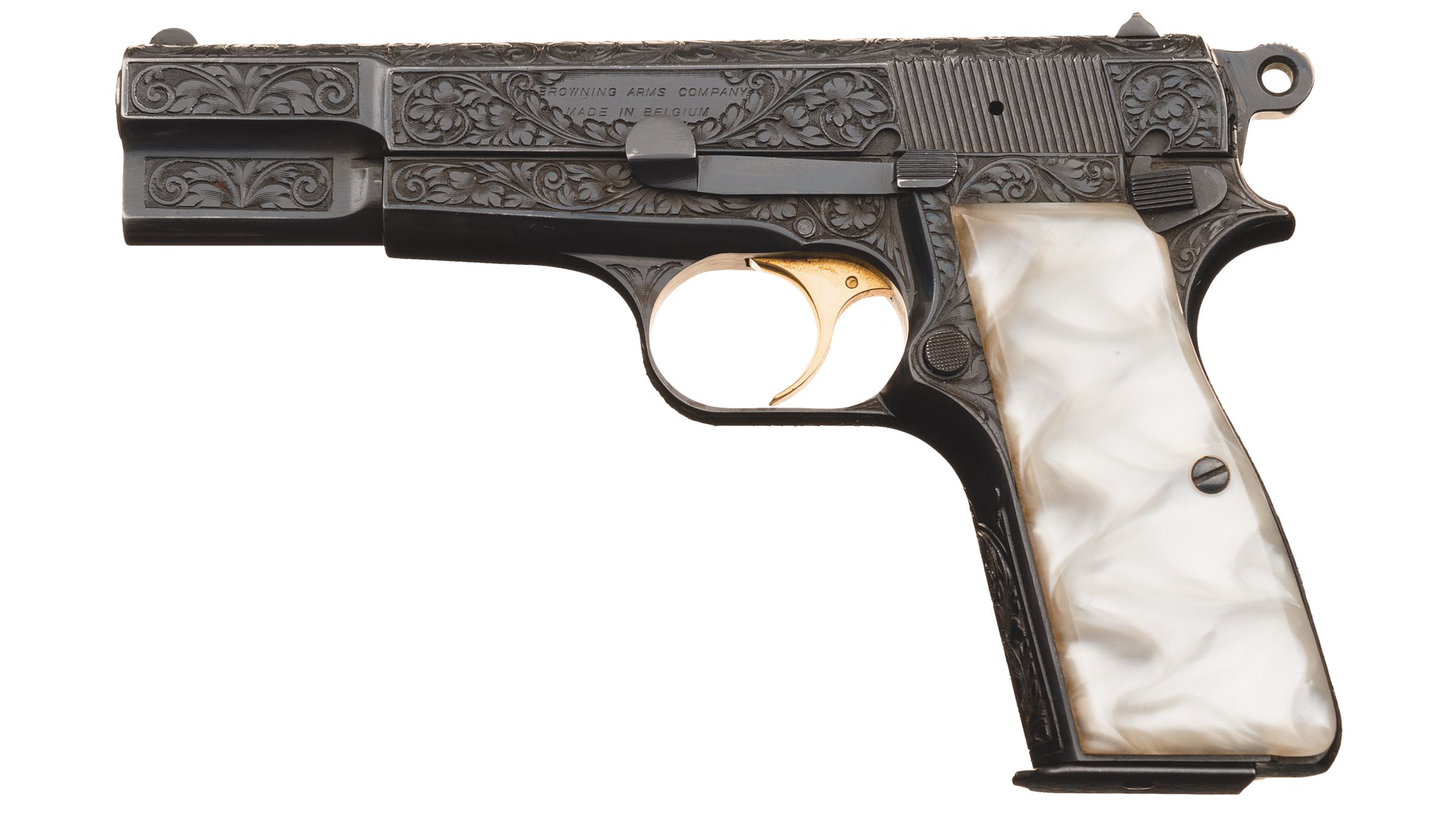 Belgian Browning High Power Renaissance Semi-Automatic Pistol | Rock ...