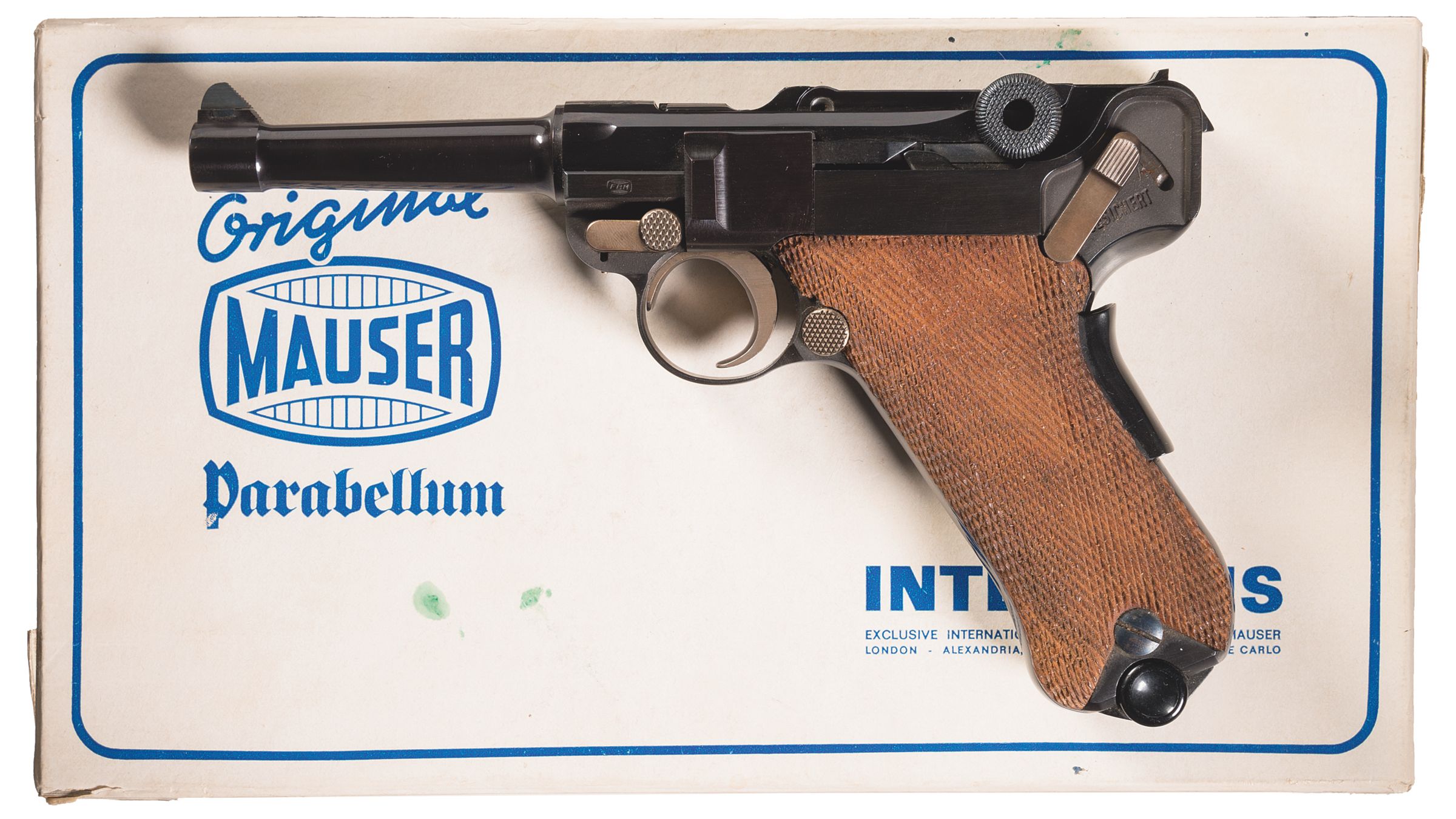 Mauser/Interarms Parabellum American Eagle Luger Pistol | Rock Island ...
