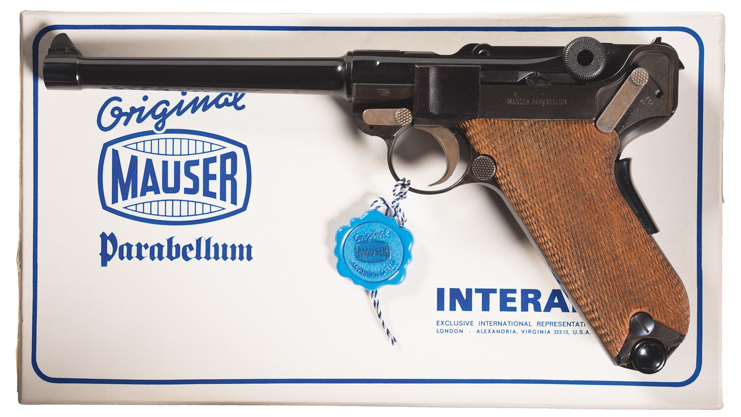 Mauser/Interarms Parabellum American Eagle Luger Pistol | Rock Island ...