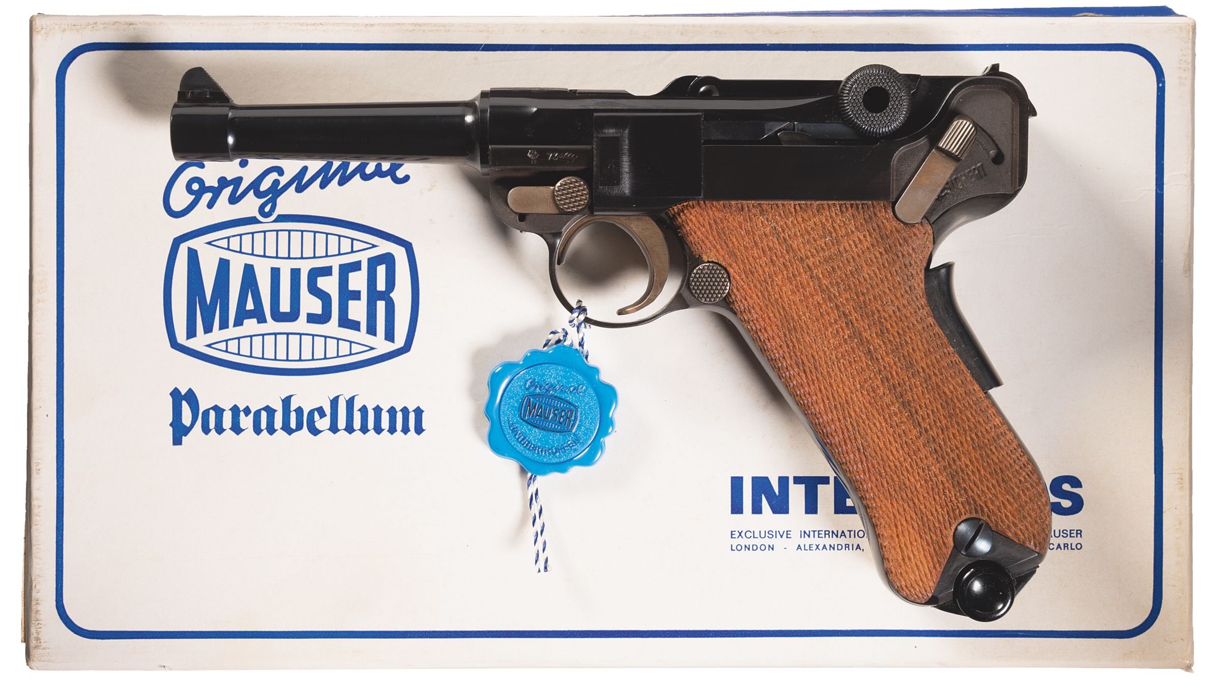 Mauser/Interarms Parabellum American Eagle Luger Pistol | Rock Island ...