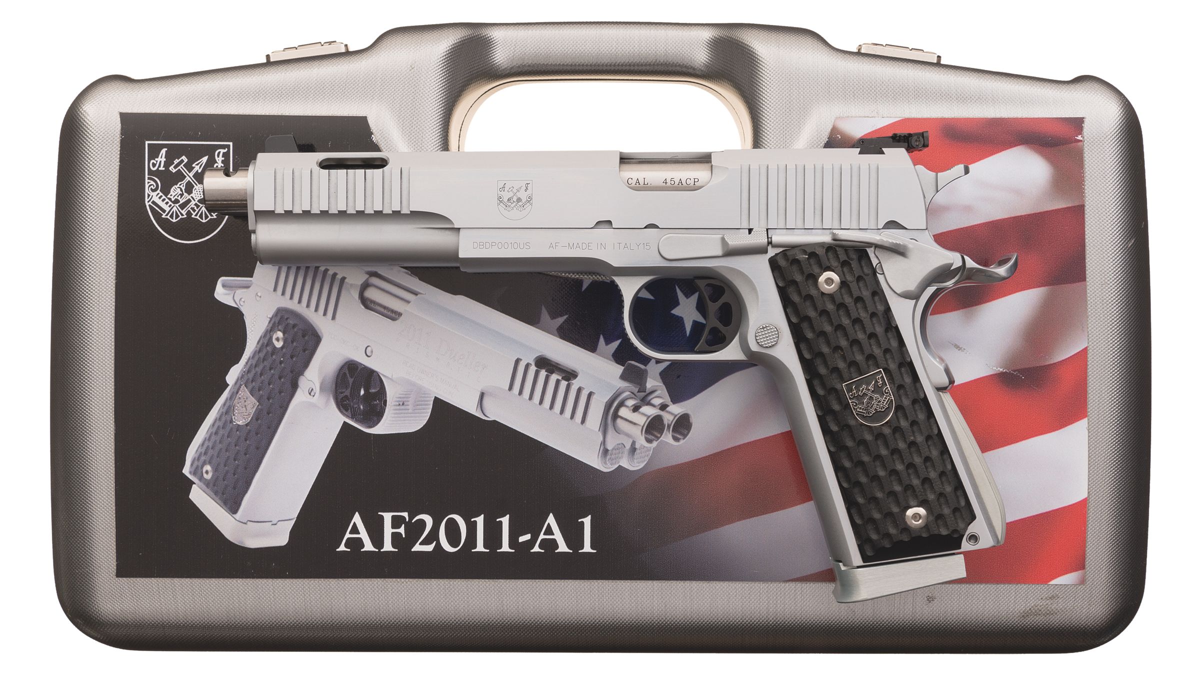 Arsenal Firearms AF2011-A1 Double Barrel Semi-Automatic Pistol | Rock ...