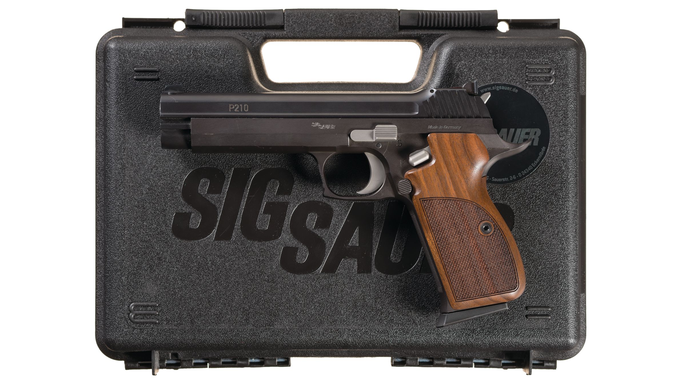 SIG Sauer P210 Legend Semi-Automatic Pistol with Case | Rock Island Auction