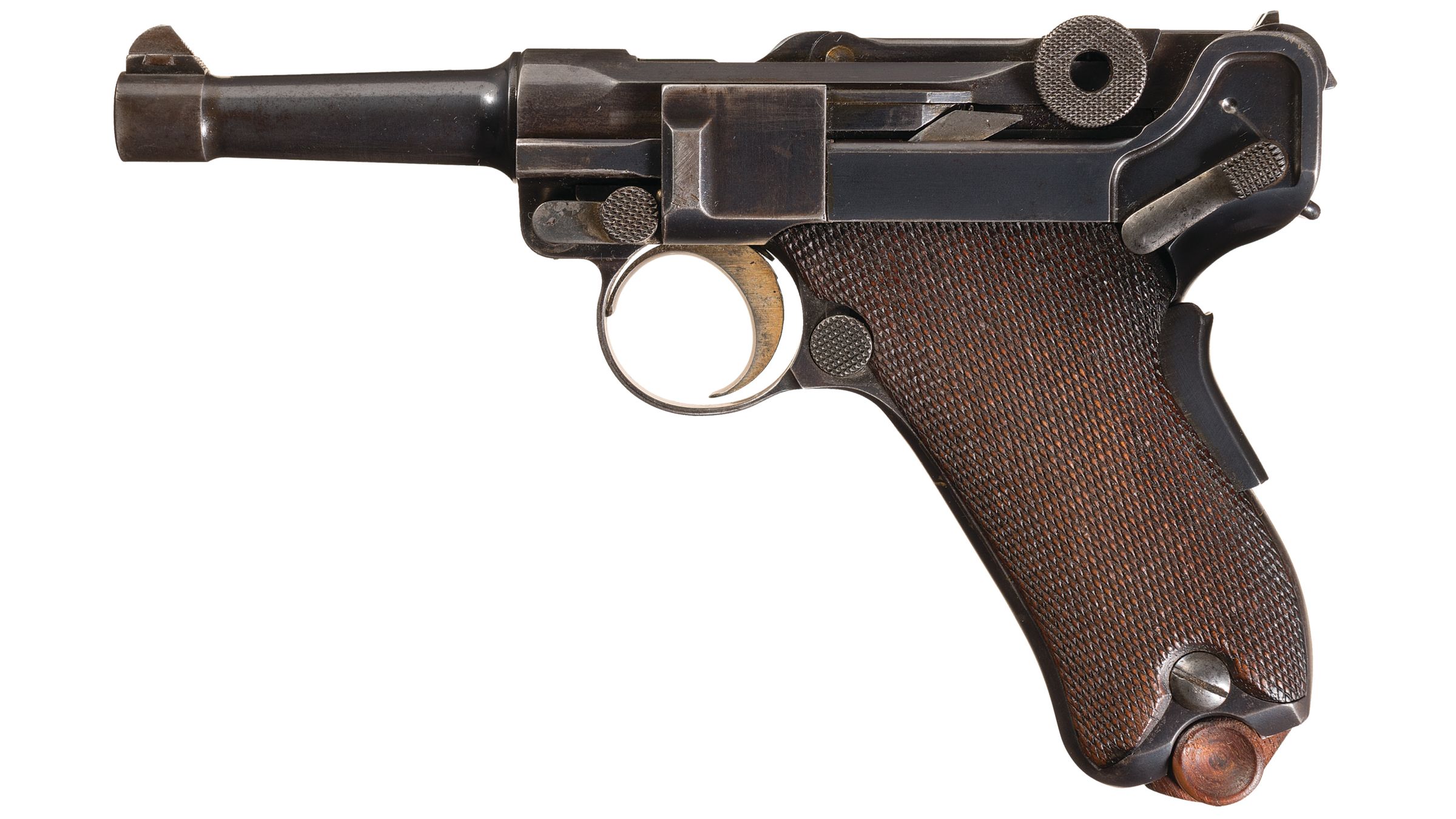Georg Luger's 'GL' Marked Seven Shot Prototype Baby Luger | Rock Island ...