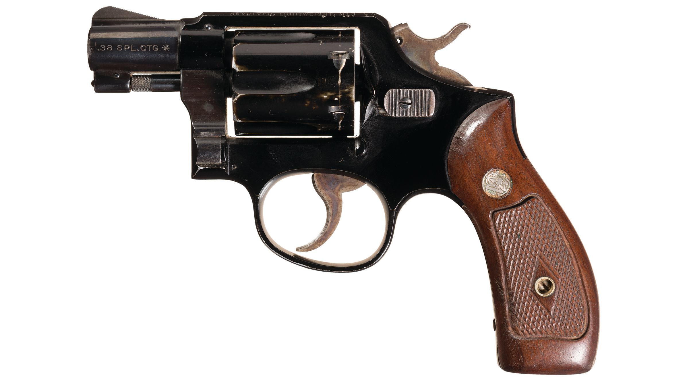 USAF S&W Lightweight M13 Revolver with Holster | Rock Island Auction