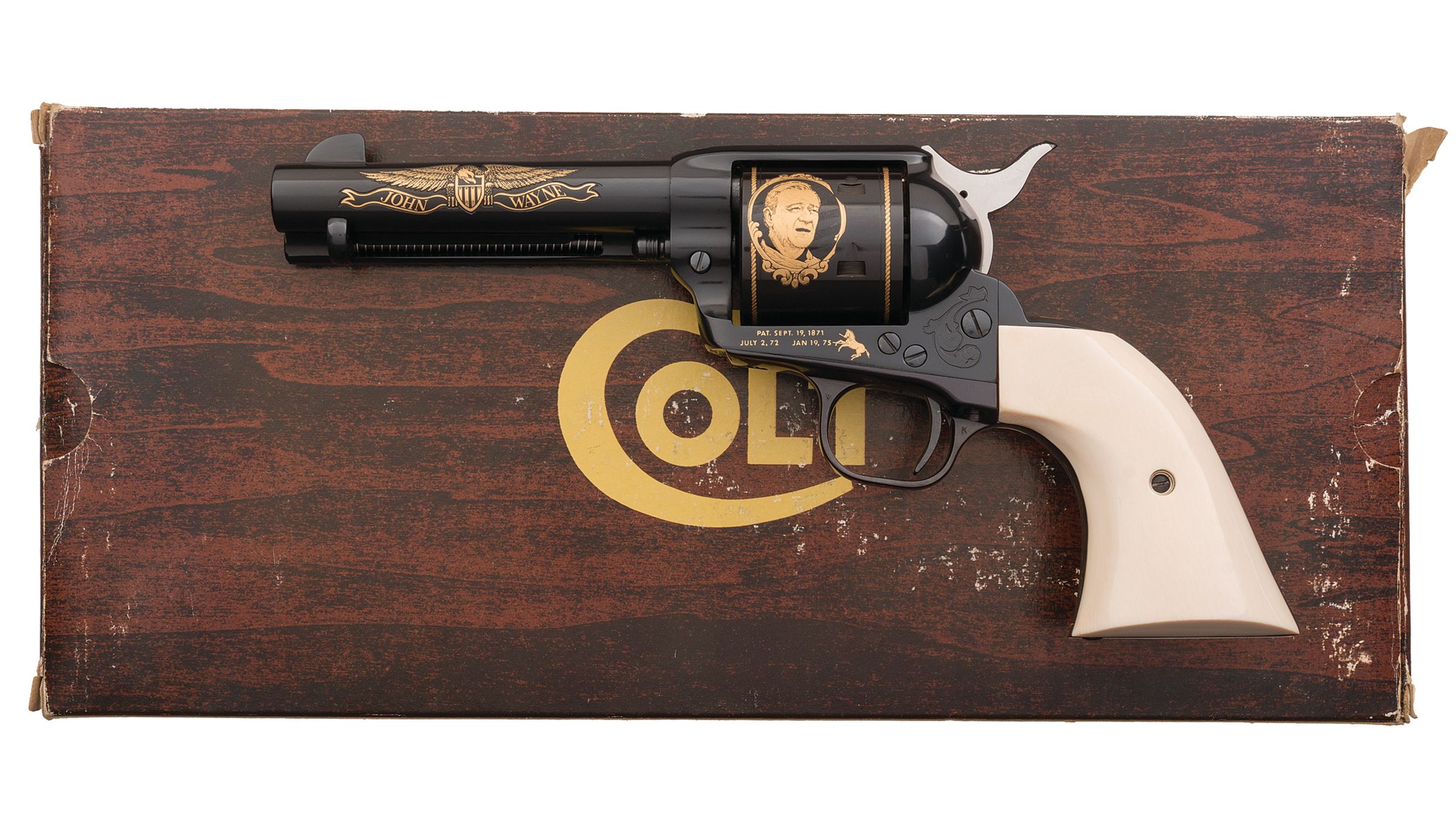 Factory Sample Colt John Wayne Commemorative SAA Revolver | Rock Island ...