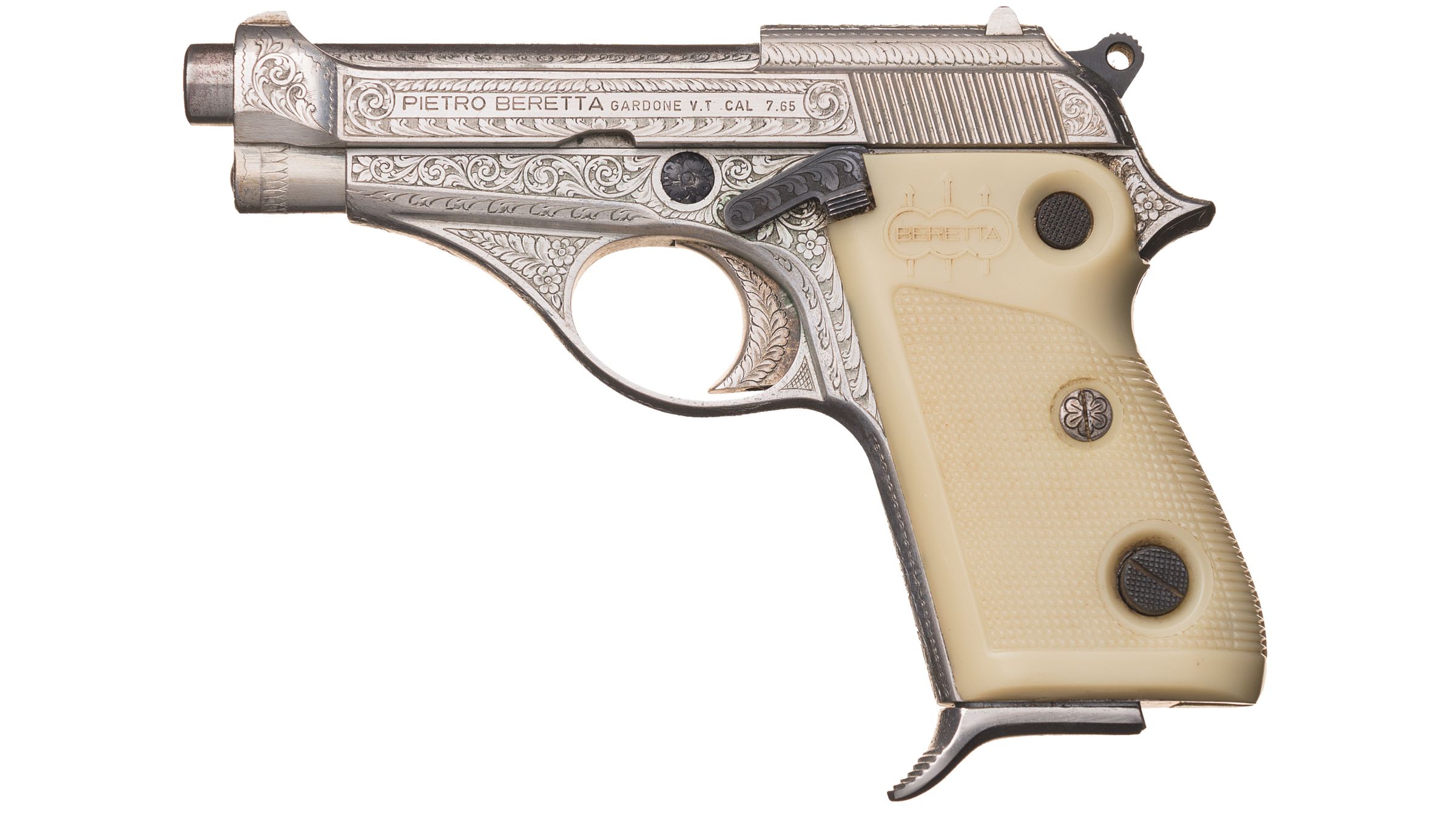 Engraved Beretta Model 70 Pistol | Rock Island Auction