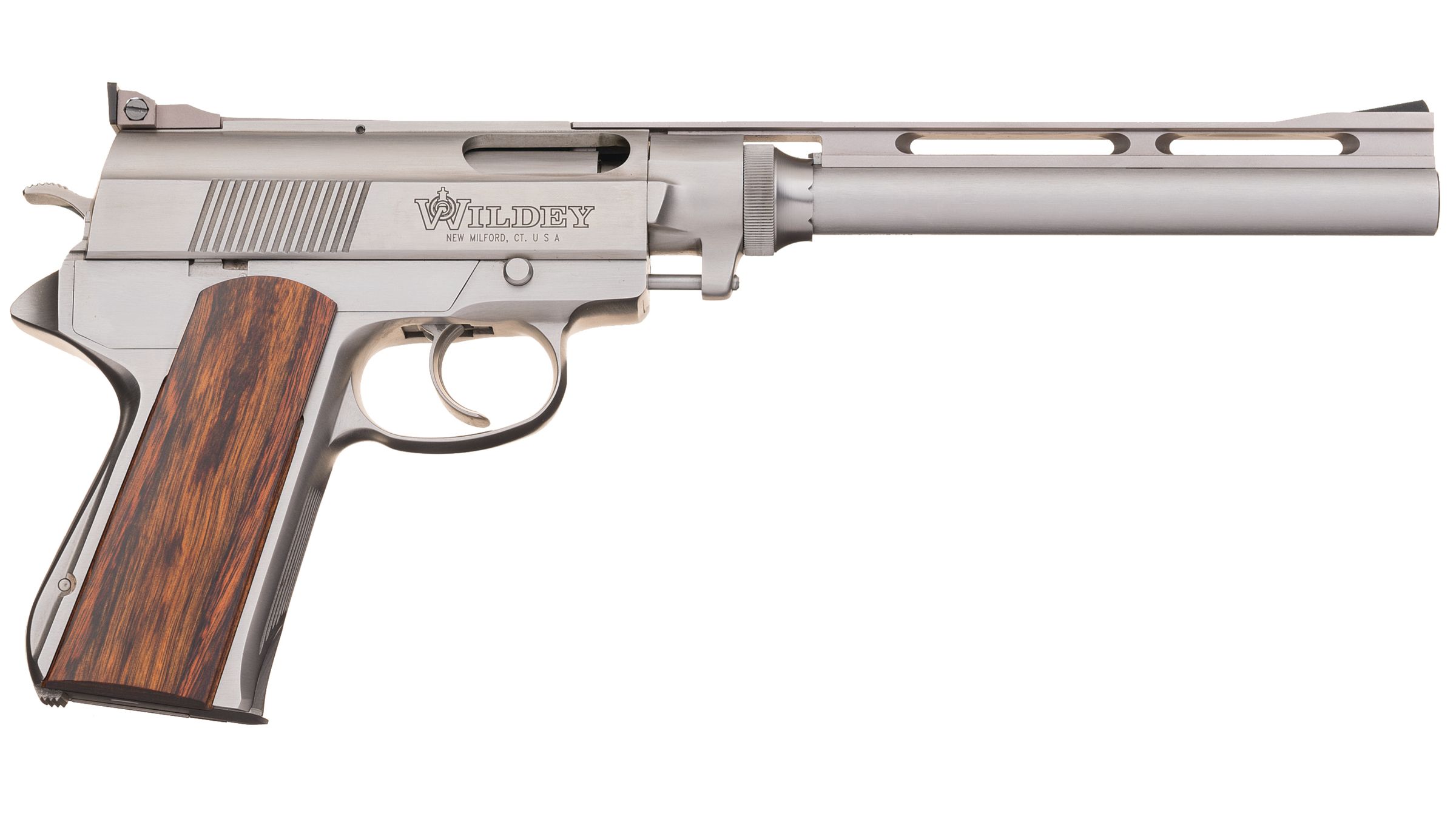 Wildey Firearms Semi Automatic 475 Wildey Magnum Pistol Rock Island Wildey Firearms Semi Automatic 475 Wildey Magnum Pistol Rock Island
