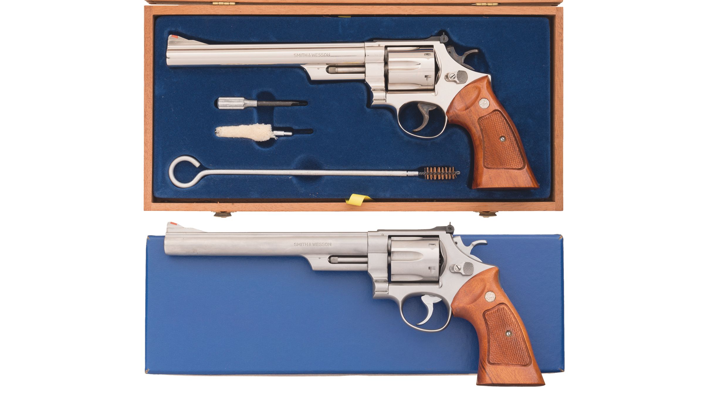 Two Cased Smith & Wesson Double Action Revolvers with Boxes | Rock ...