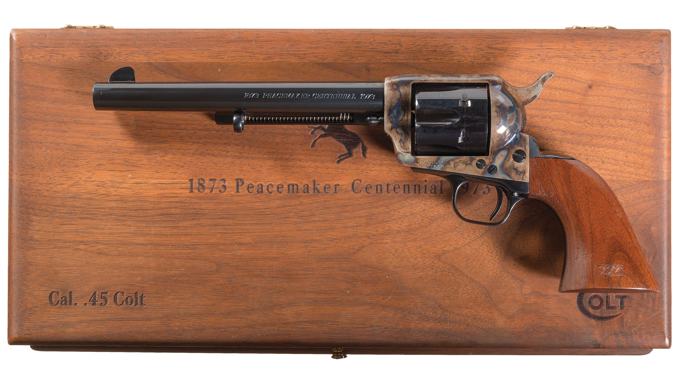 Cased Colt Peacemaker Centennial Commemorative SAA Revolver | Rock ...