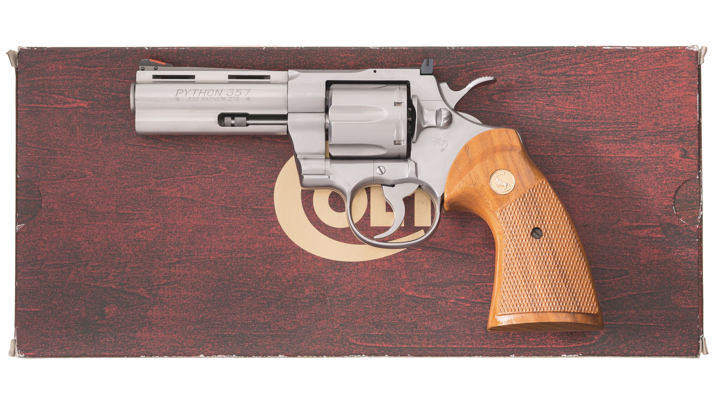 Colt Python Double Action Revolver with Box | Rock Island Auction