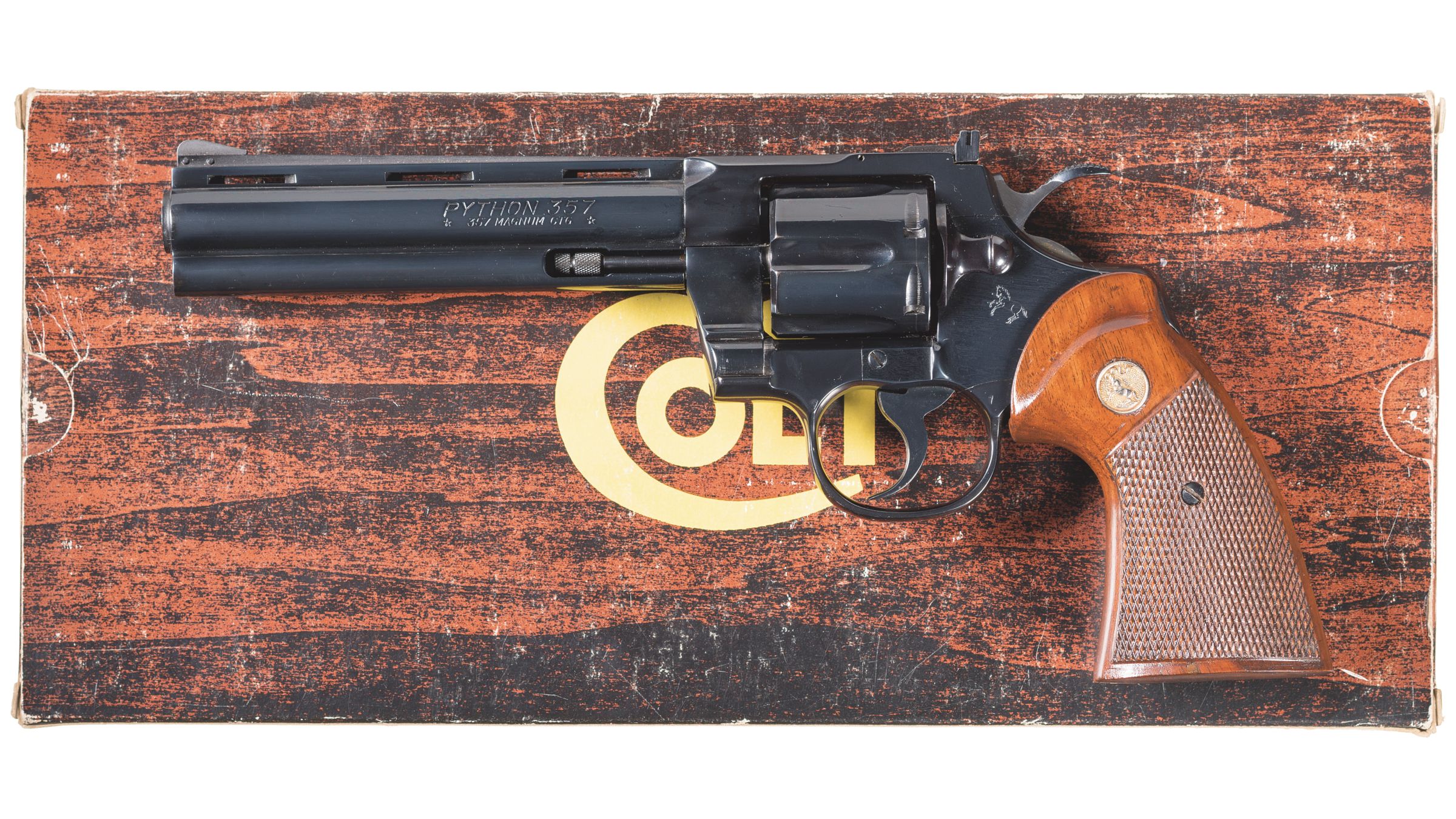 Colt Python Double Action Revolver with Box | Rock Island Auction