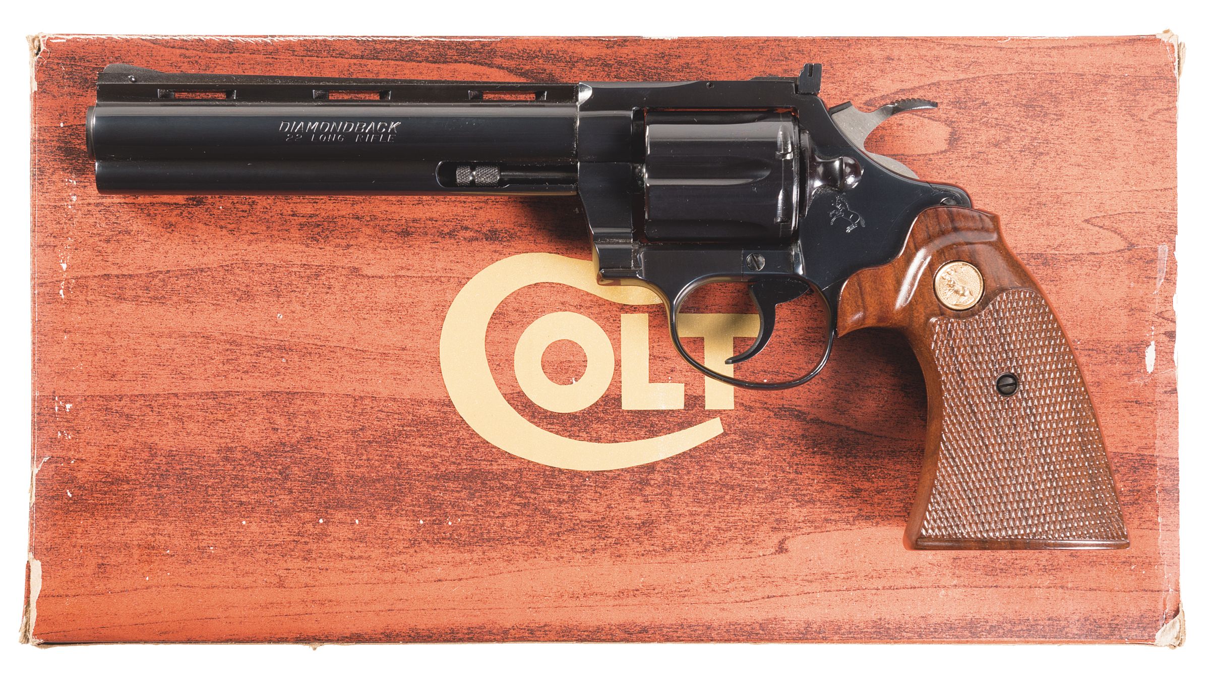 Colt Diamondback Double Action Revolver with Box | Rock Island Auction