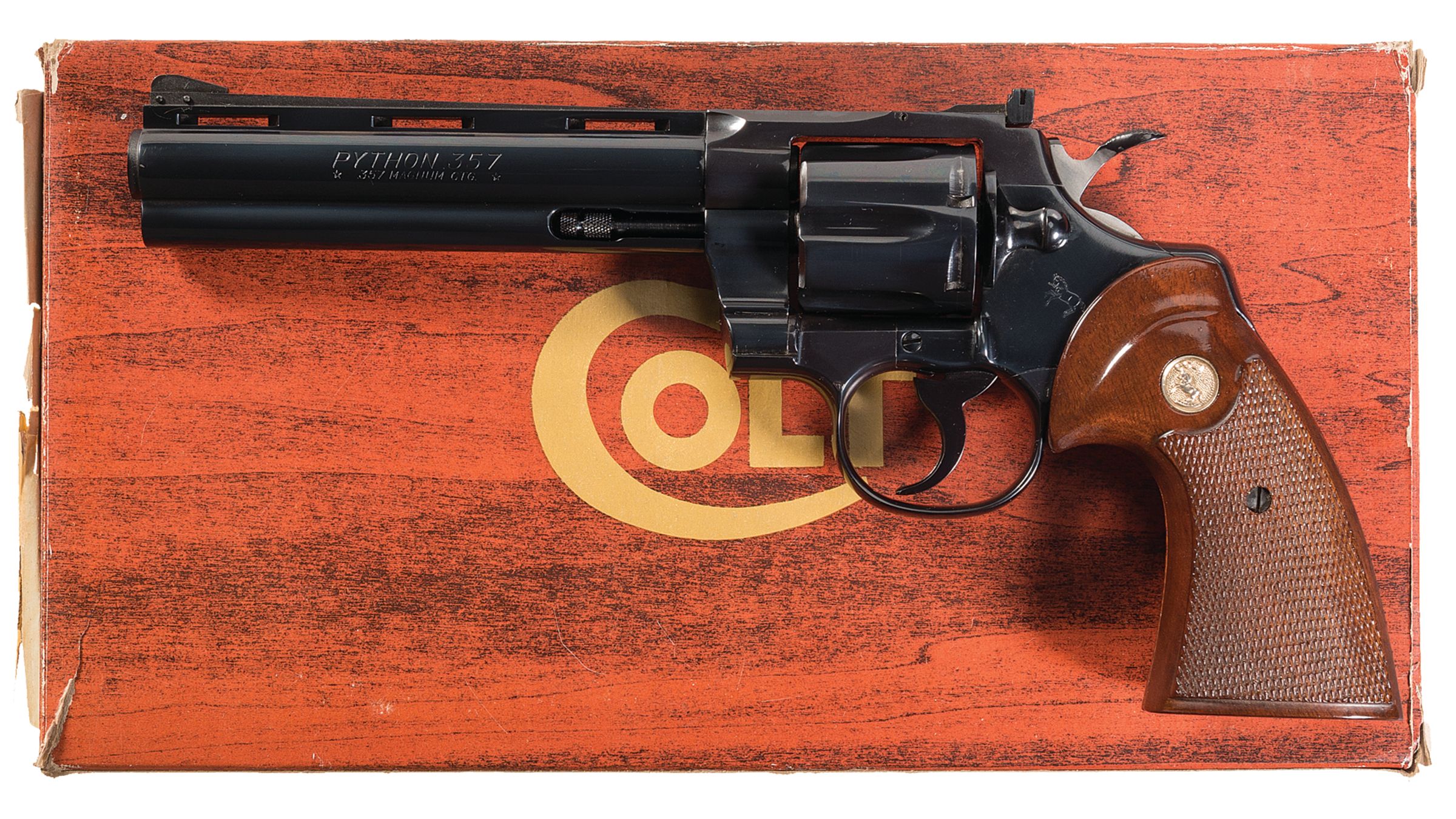 Colt Python Double Action Revolver with Box | Rock Island Auction