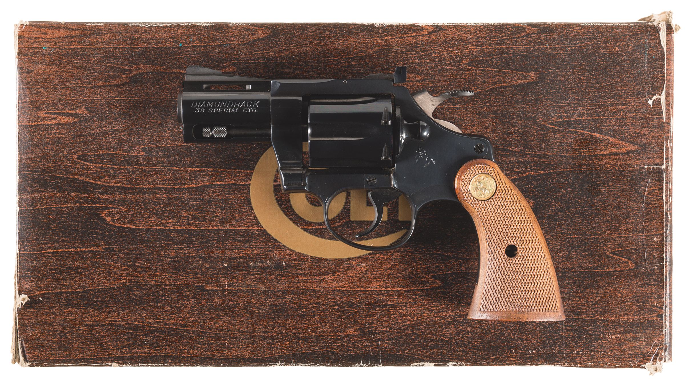 Colt Diamondback Double Action Revolver with Box | Rock Island Auction