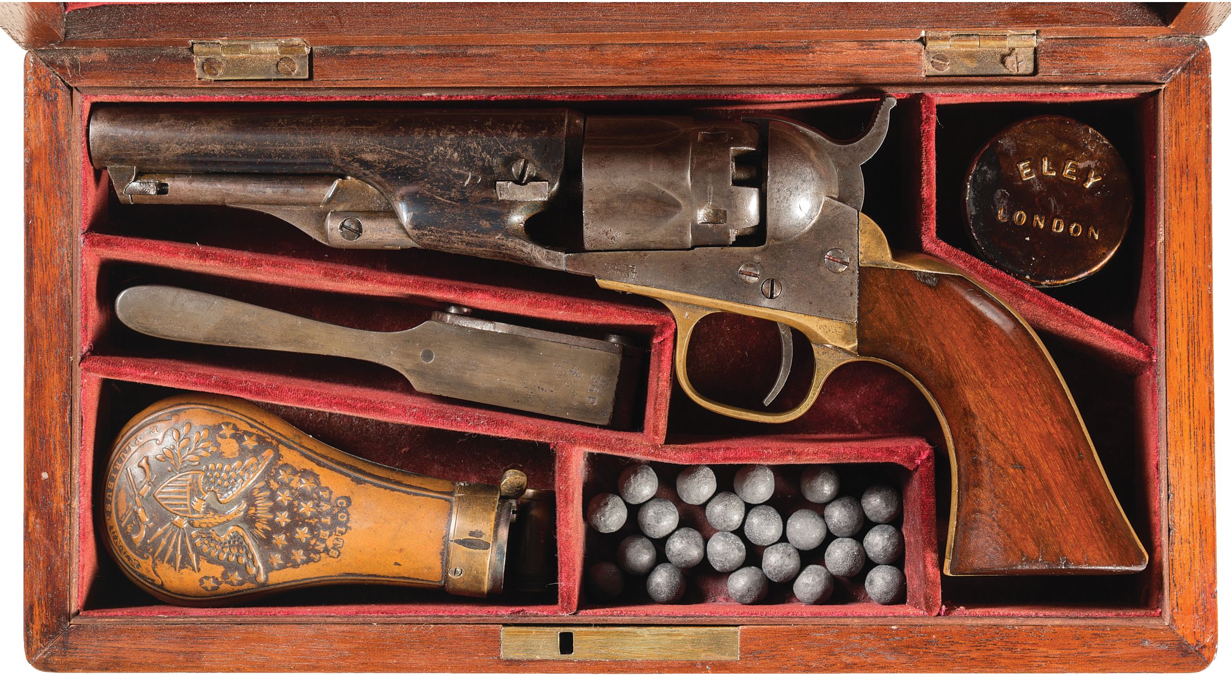 Cased Colt Model 1862 Police Percussion Revolver | Rock Island Auction
