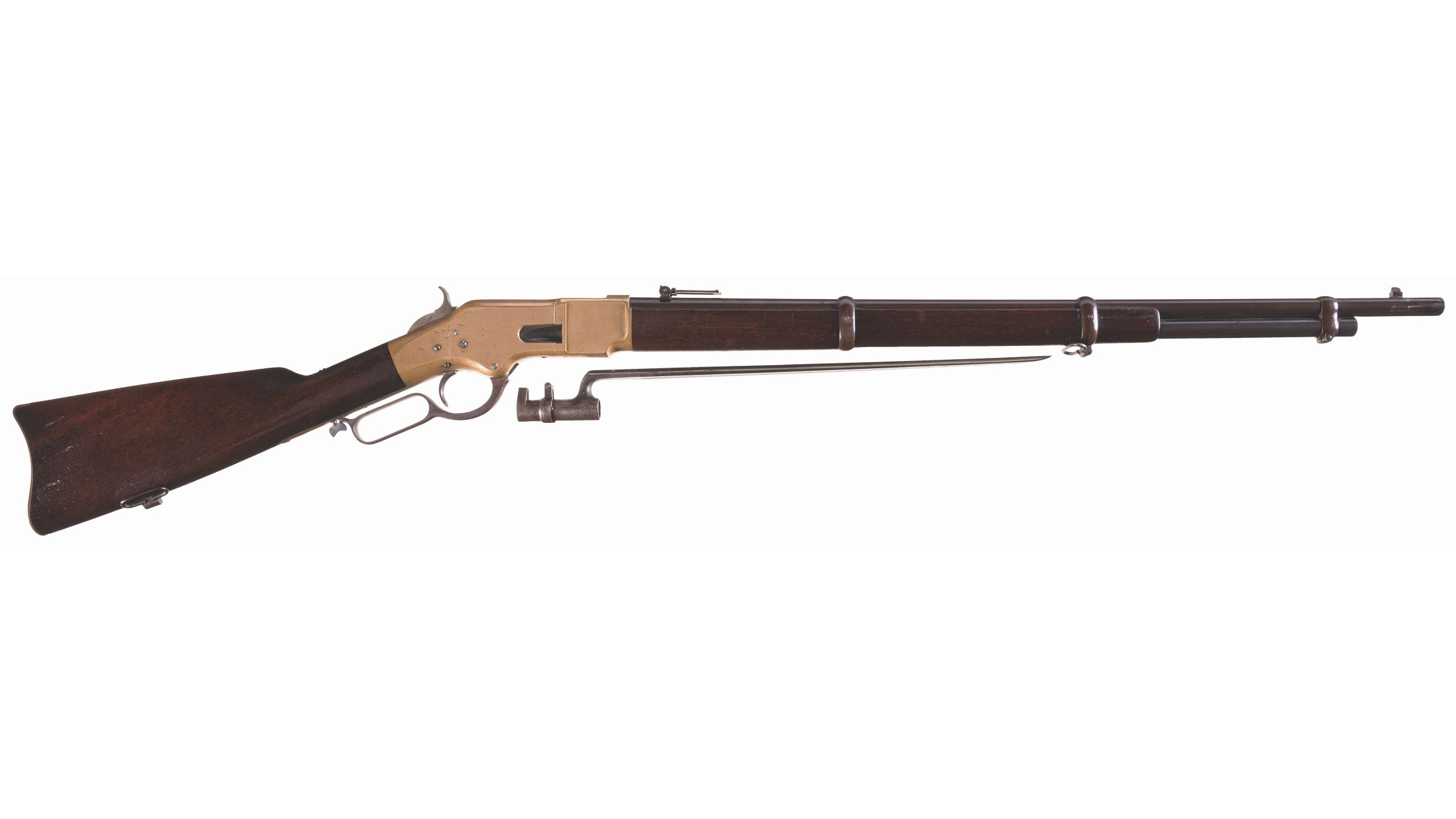 Winchester Model 1866 Lever Action Musket with Bayonet | Rock Island ...