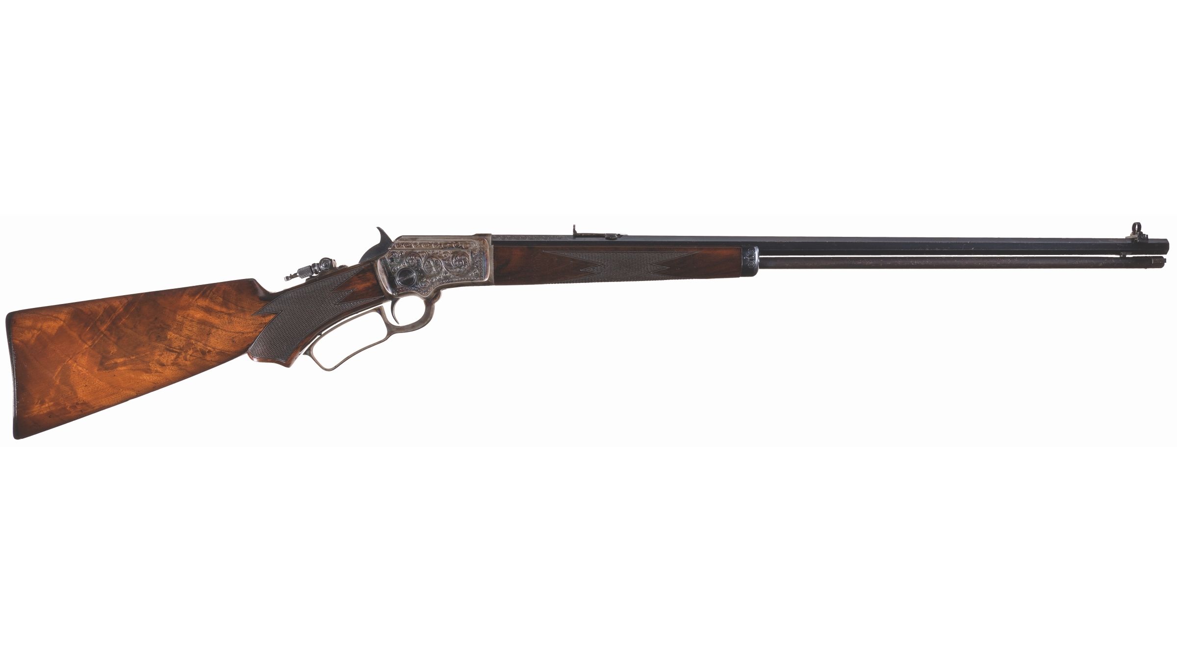 Factory Engraved Marlin Deluxe Model 39 Rifle | Rock Island Auction