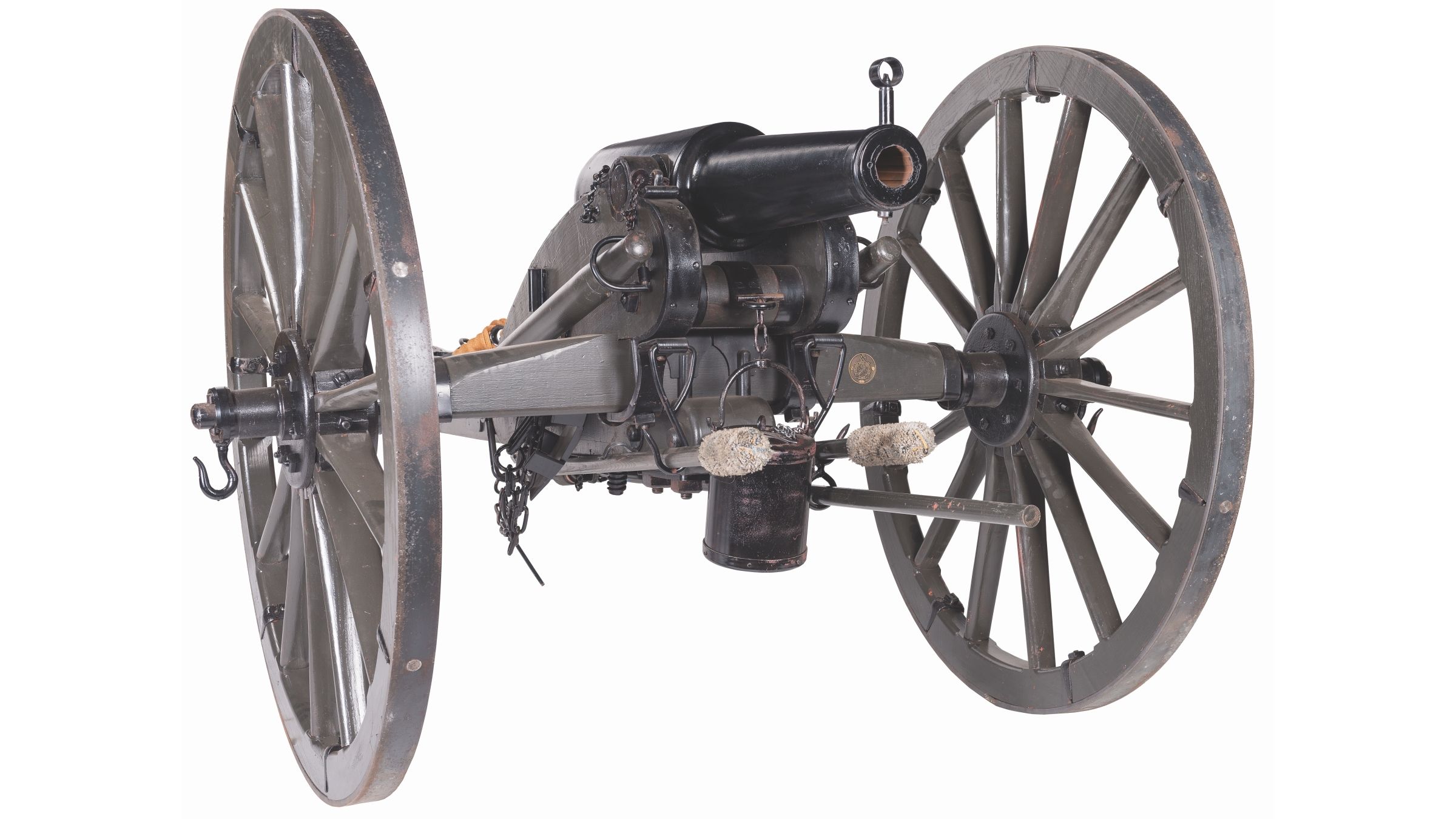 Norman Wiard Civil War 6-Pounder Rifle with Carriage | Rock Island Auction