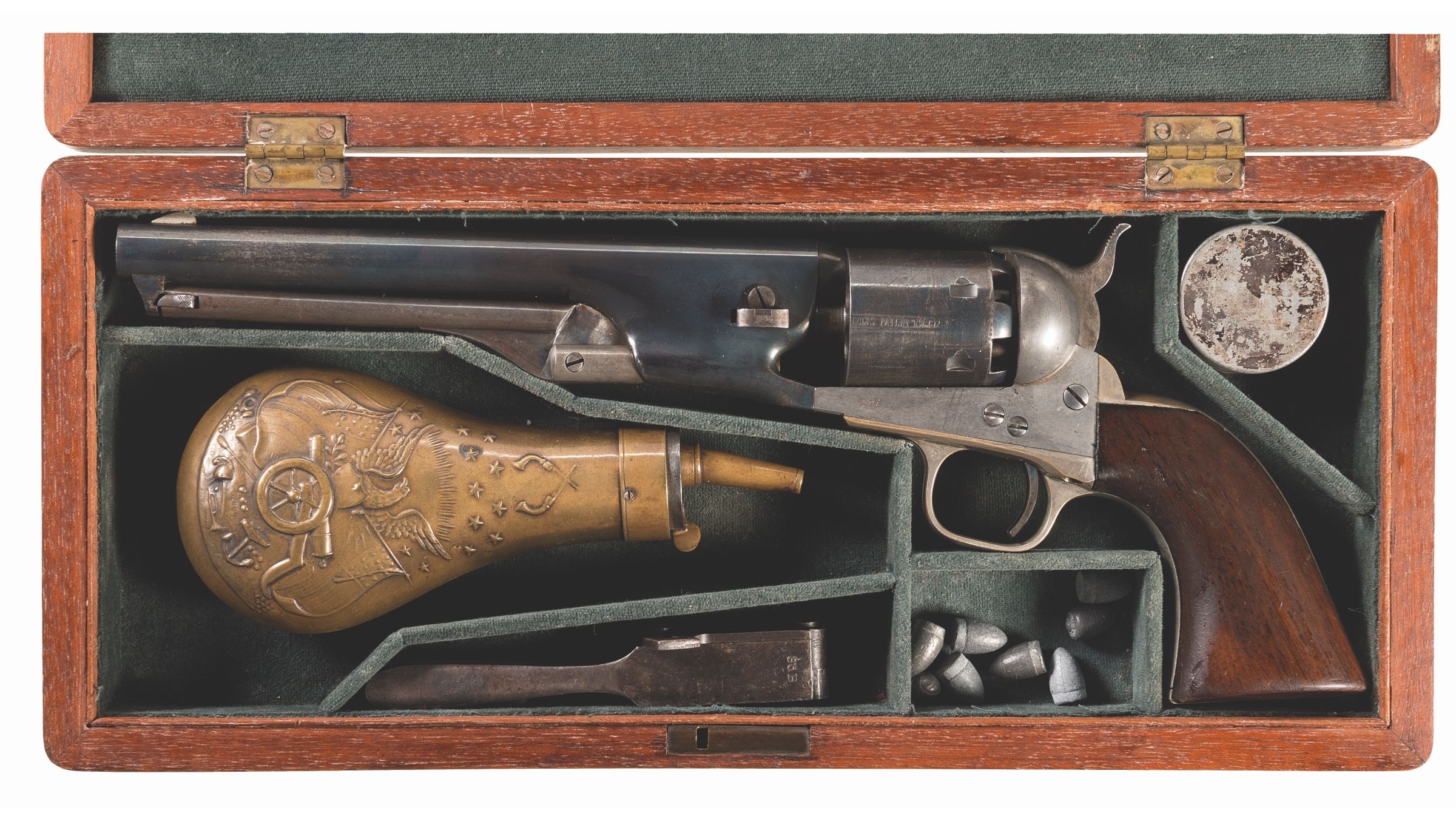 Cased Colt Model 1861 Navy Percussion Revolver | Rock Island Auction