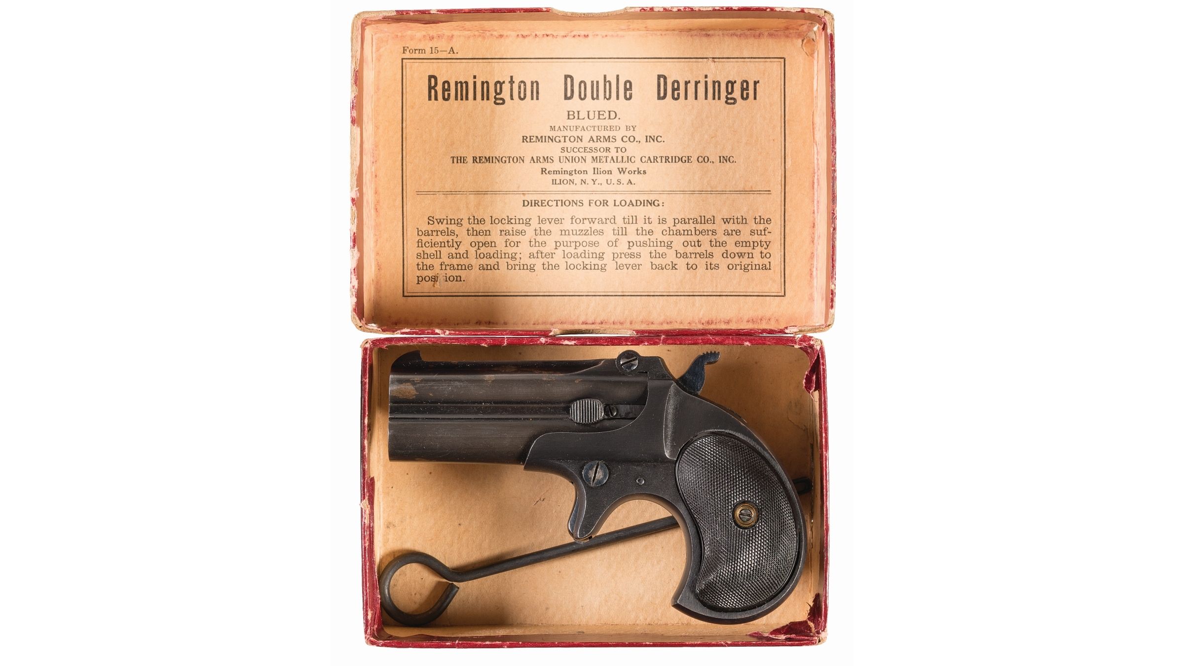 Remington-UMC Double Derringer with Factory Box | Rock Island Auction