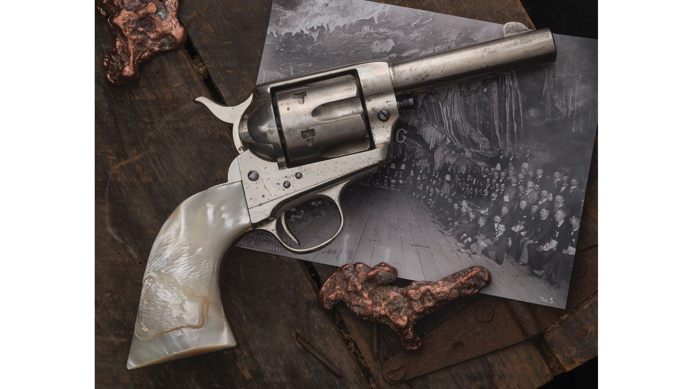 Documented Copper Queen Mine Shipped Colt Single Action Army | Rock ...