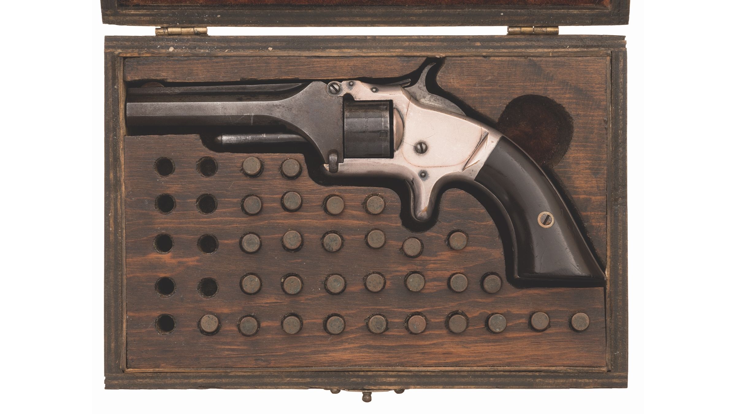 Cased Smith & Wesson Number 1 2nd Issue Revolver | Rock Island Auction